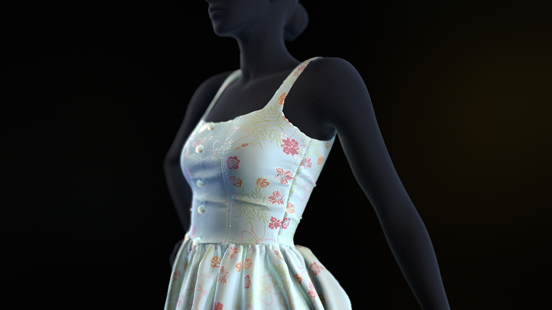 Manon Devaux - Lena Mahfouf met gala dress