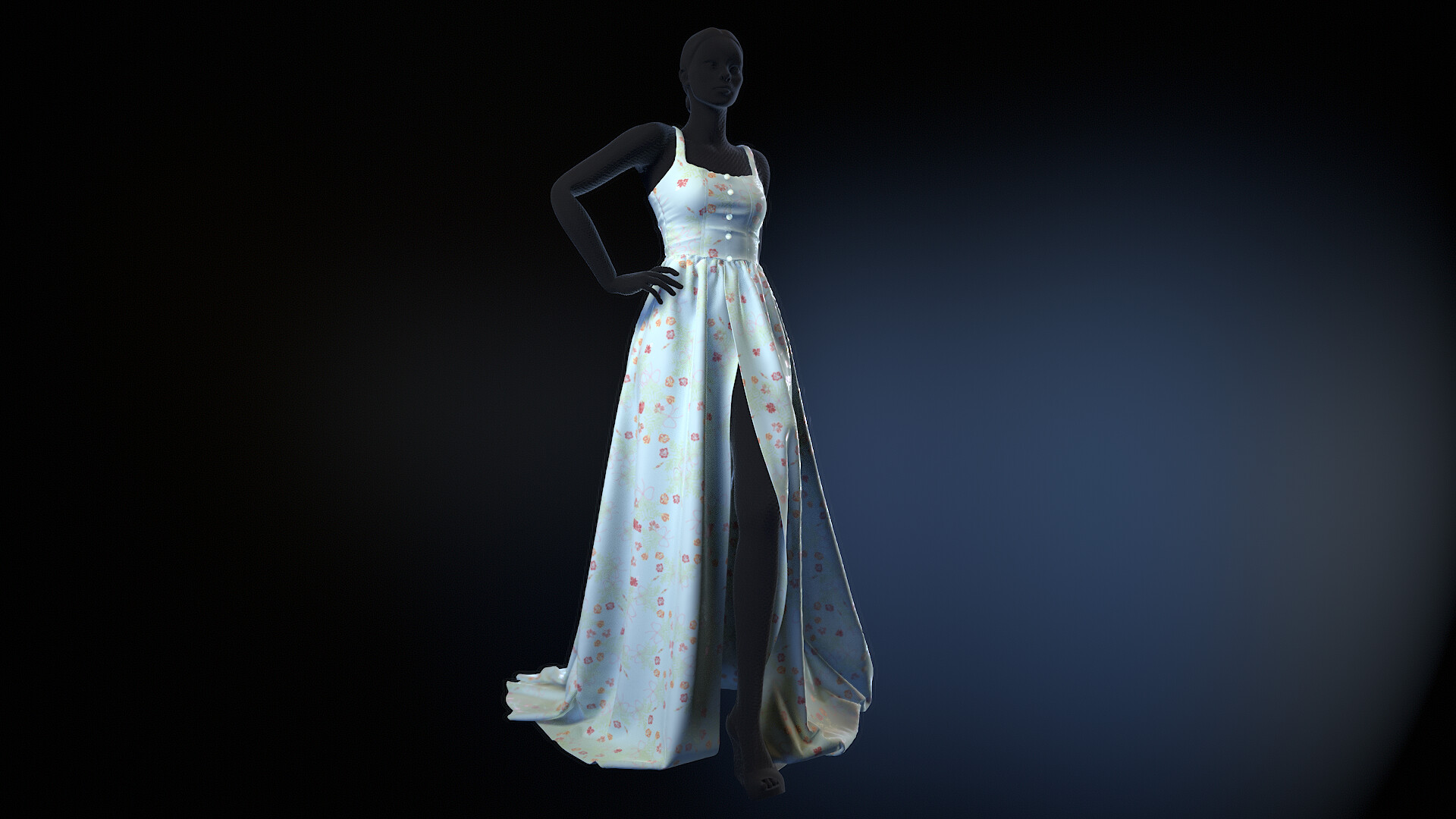 Manon Devaux - Lena Mahfouf met gala dress