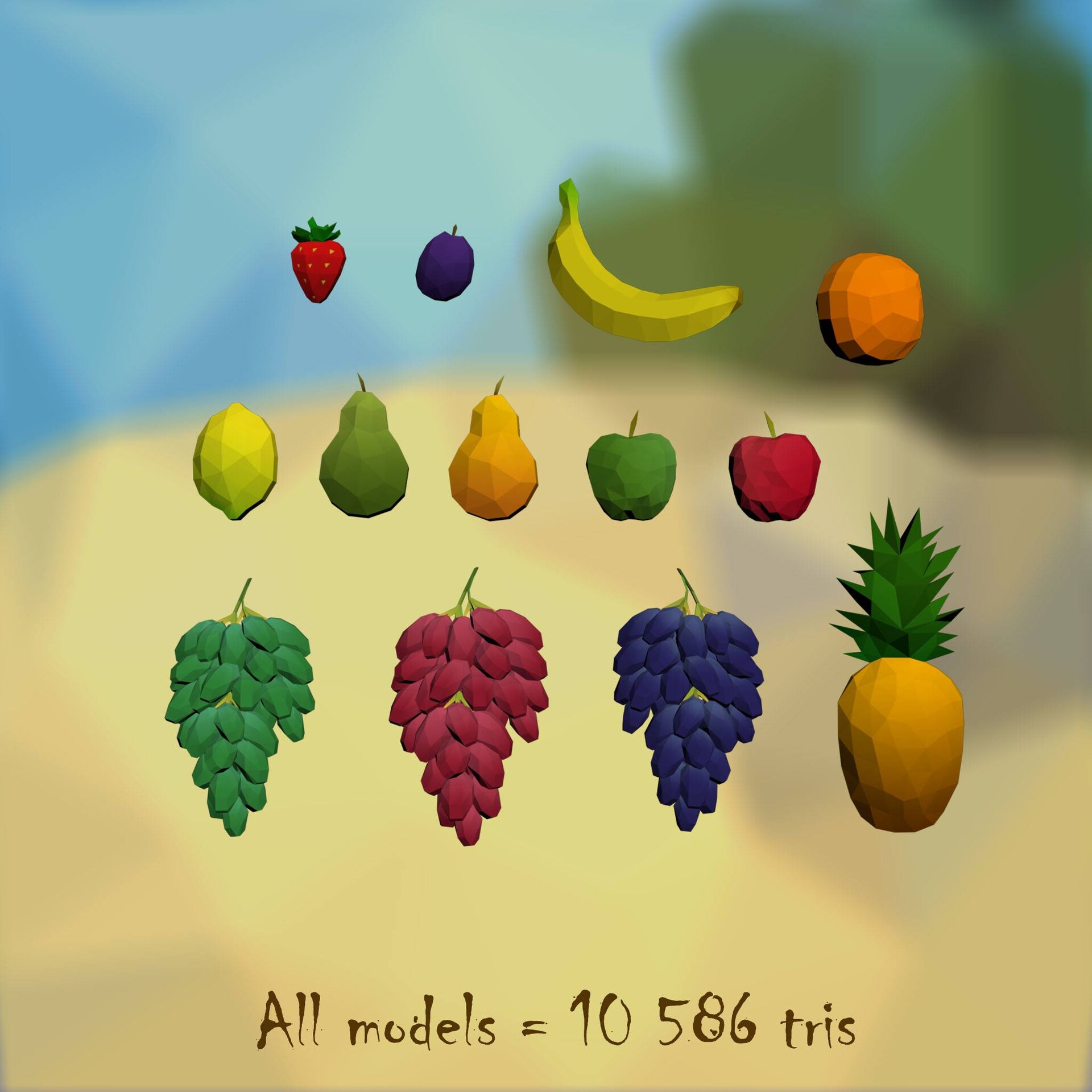 Gail Weaver - Low Poly Assets