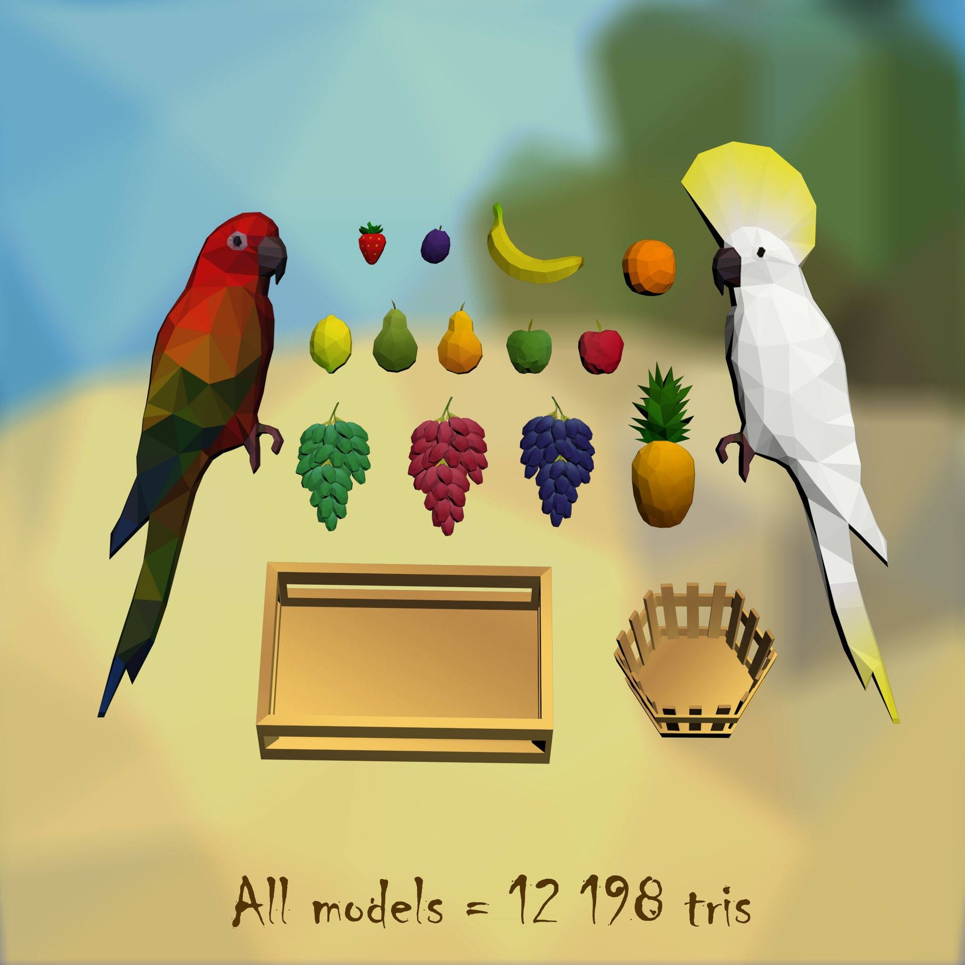 Gail Weaver - Low Poly Assets