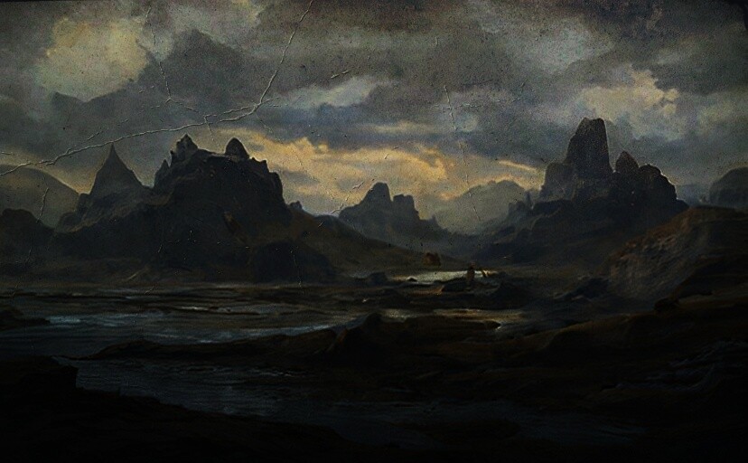 Sad Landscape Paintings