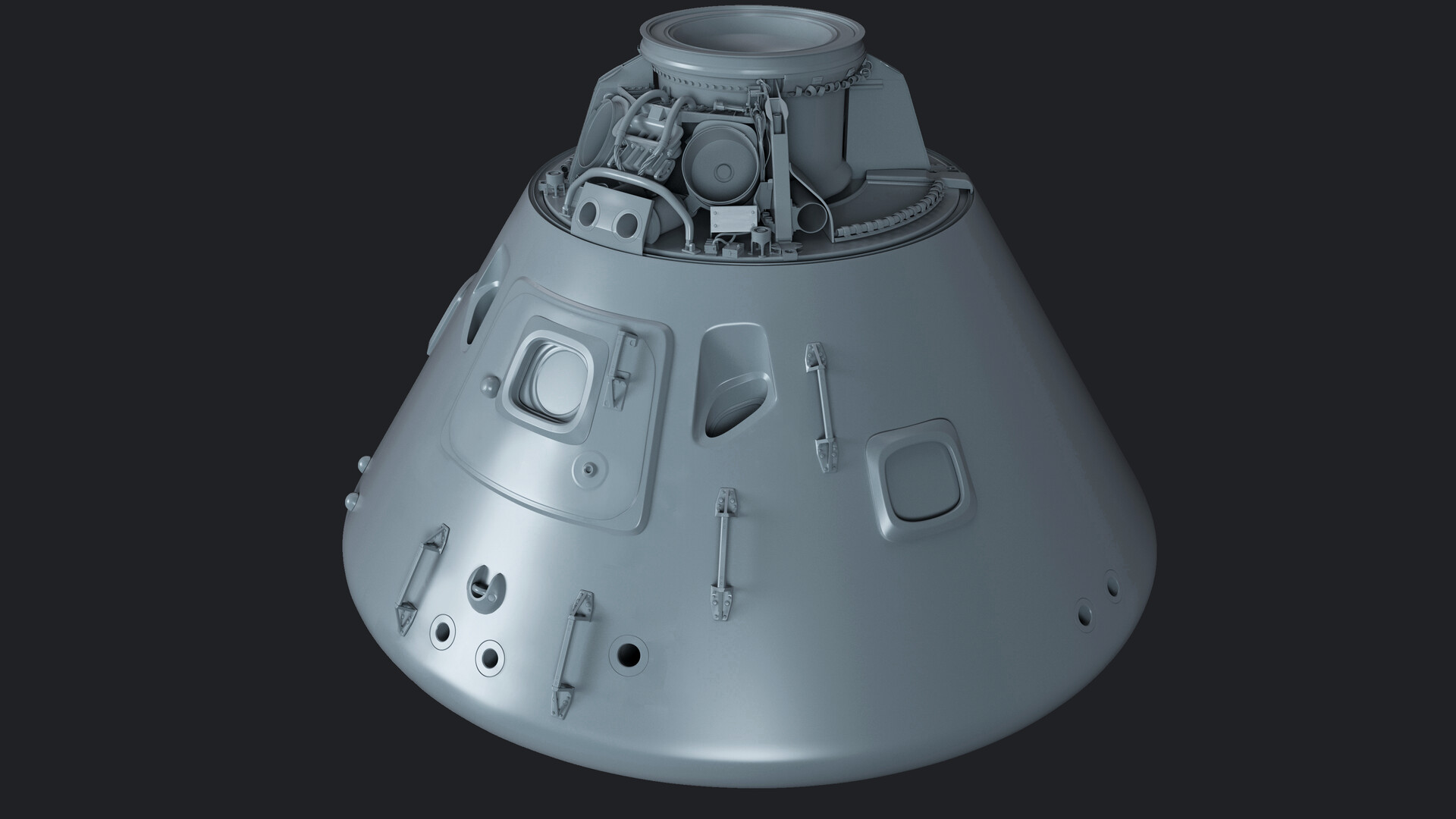 ArtStation - Apollo Command Pod