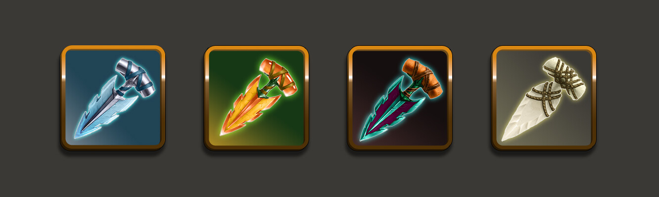 ArtStation - Icons Knives