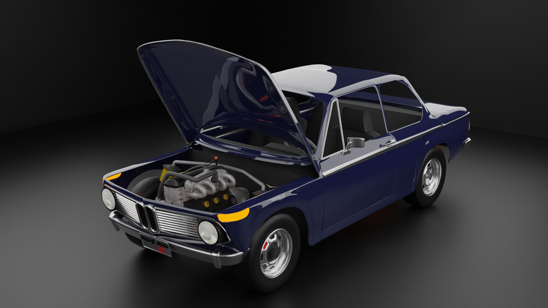 ArtStation - BMW 2002
