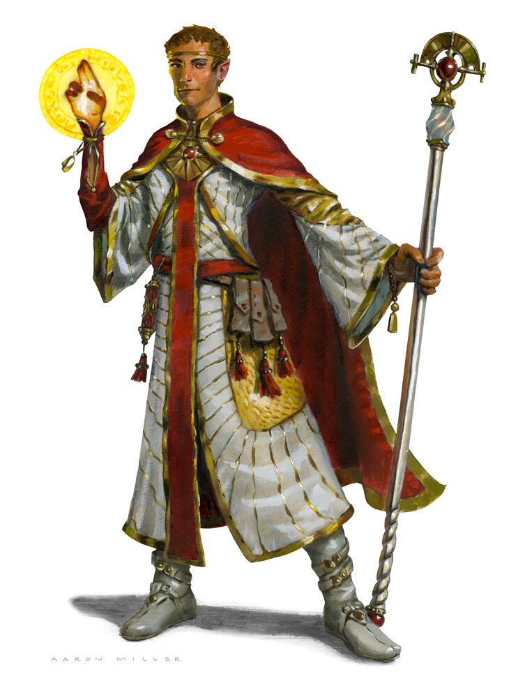 Half-Elf (Sun) Sorcerer by Aaron Miller : r/characterart
