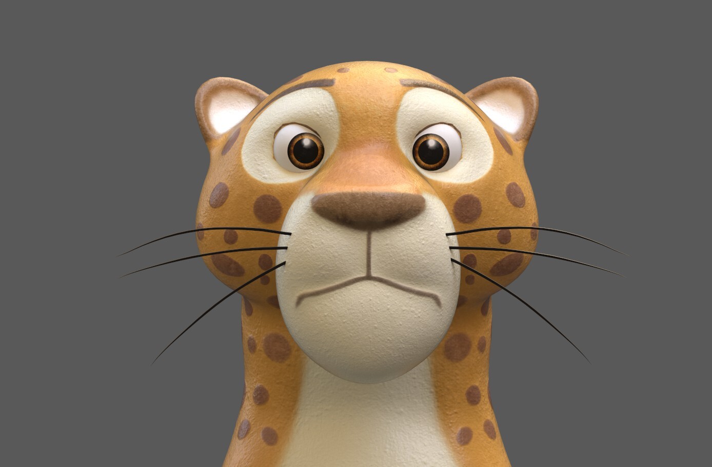 ArtStation - Tiger modeling, uvs unwrapping, texturing lighting and ...