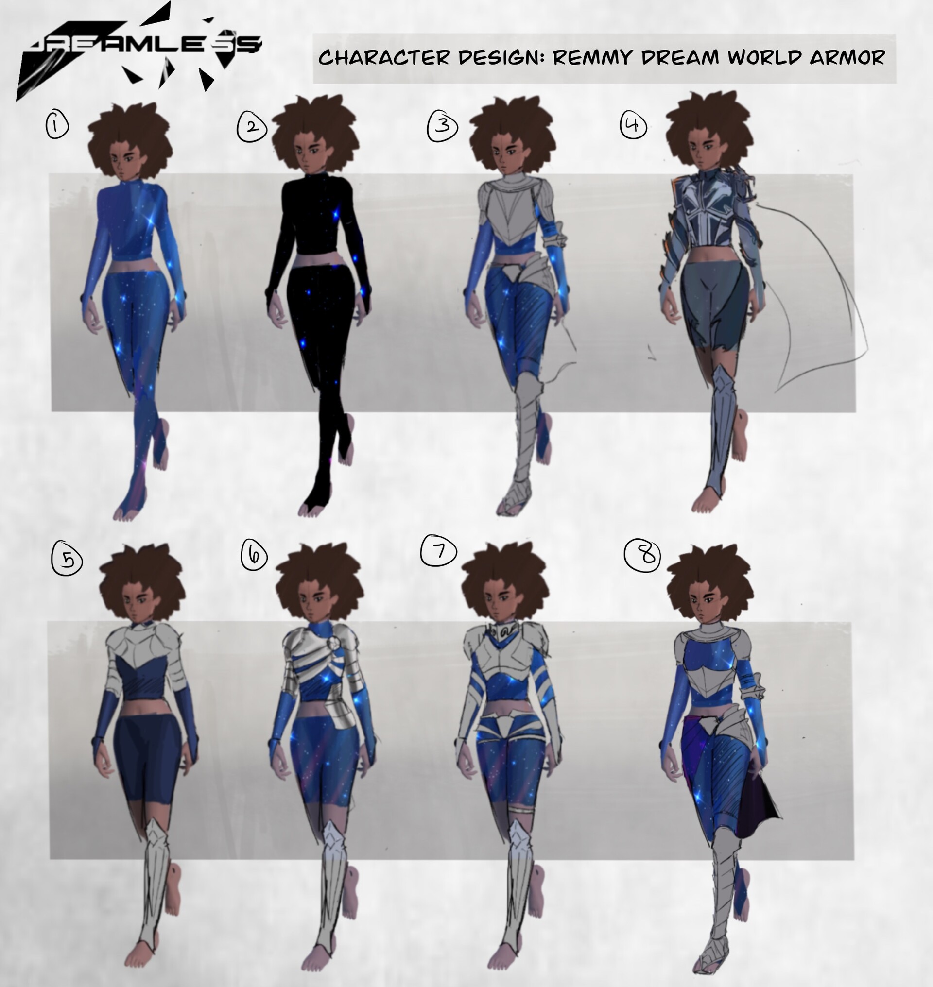 ArtStation - Remmy Dream Armor design