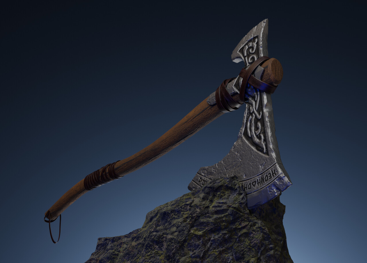 ArtStation - Axe by trual