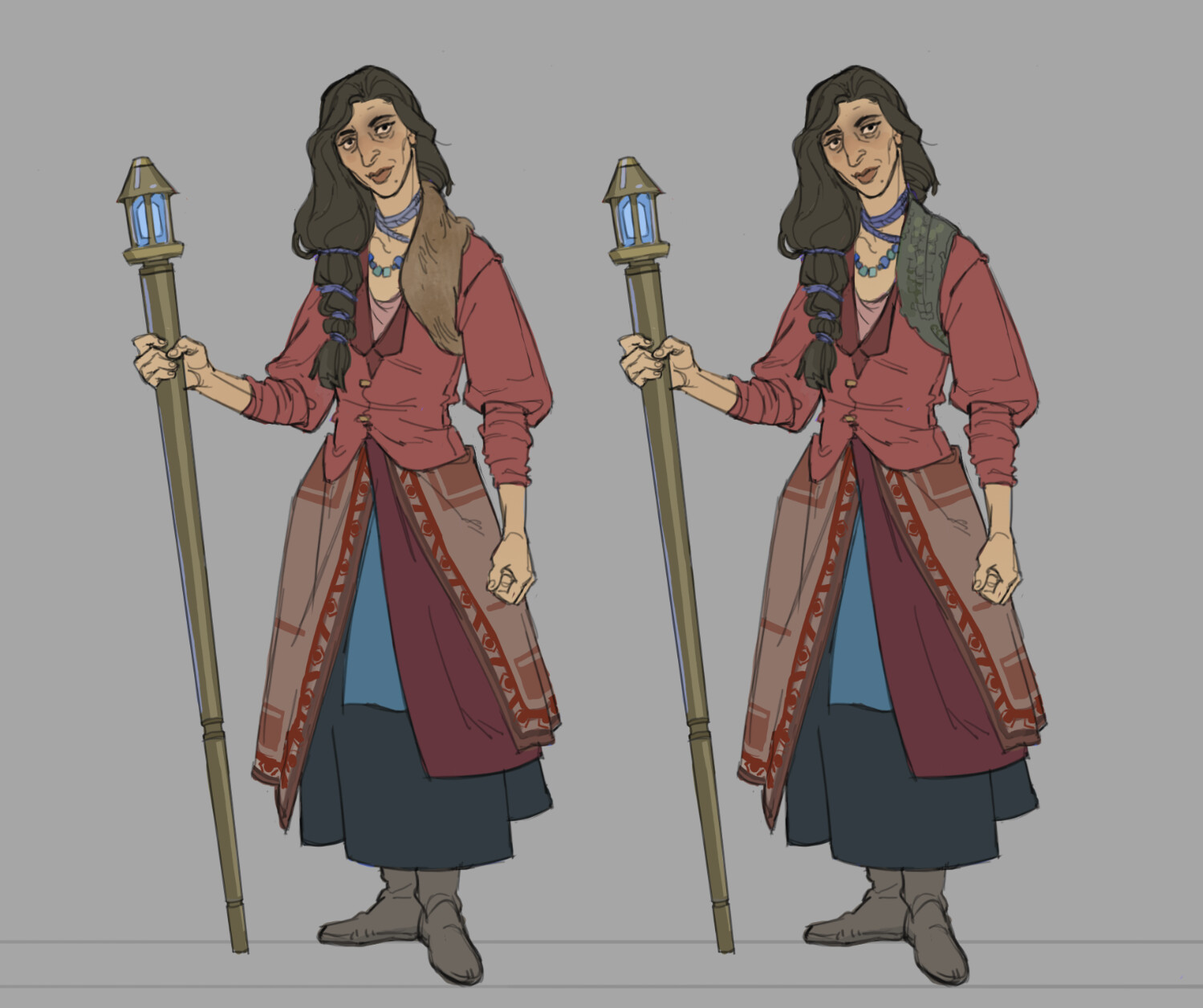 Tiana Oreglia - Swampland Character designs