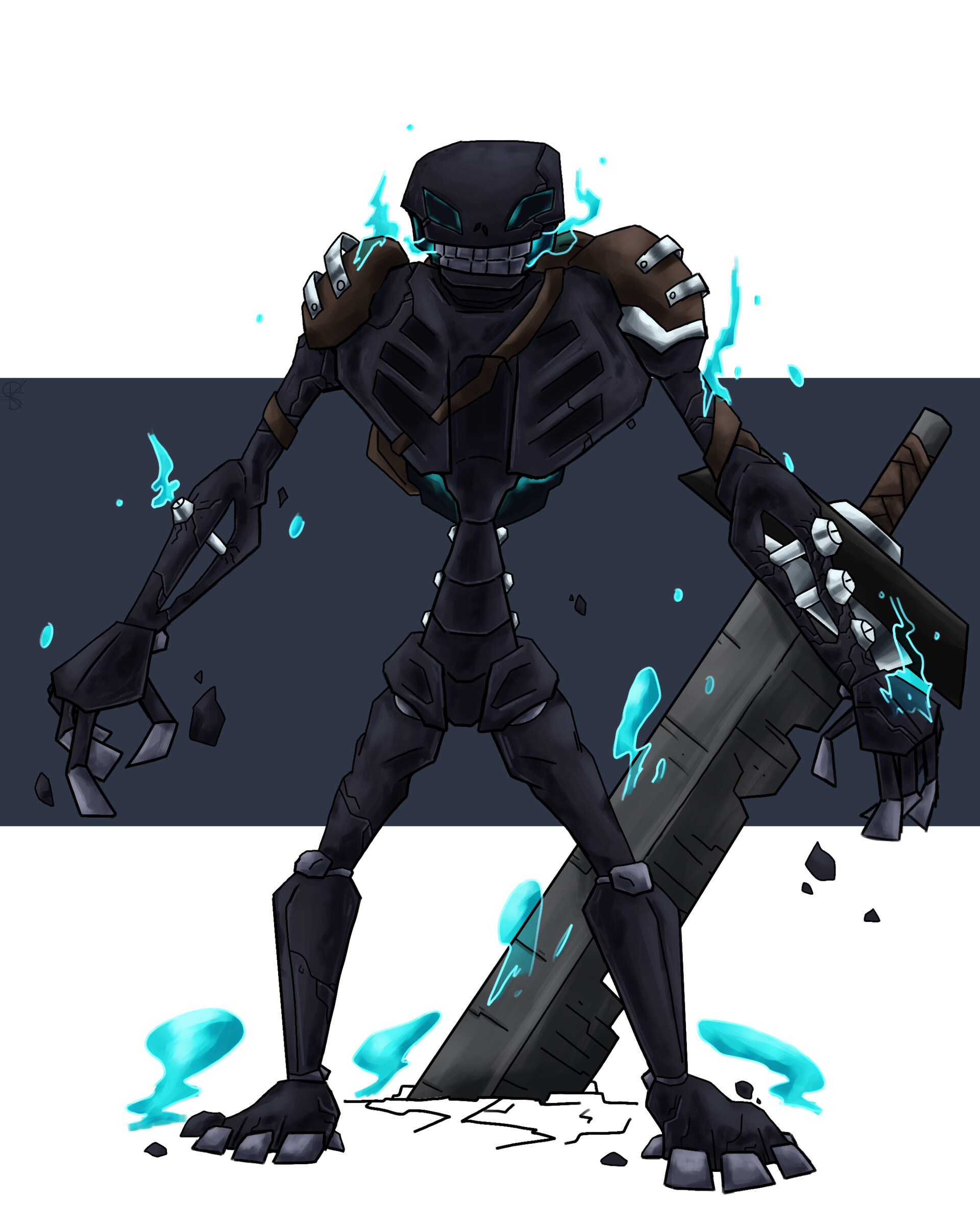 how to draw minecraft wither skeleton