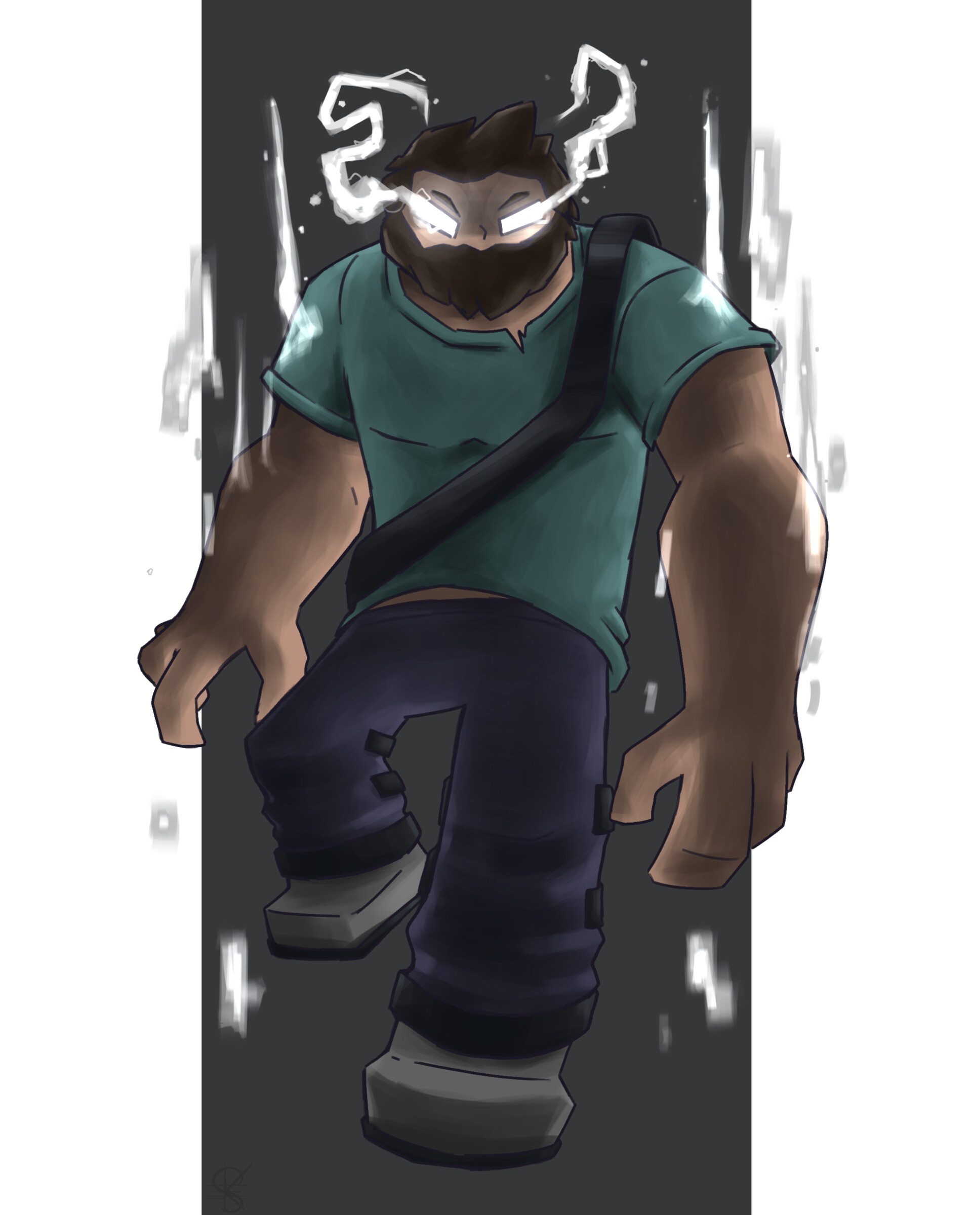 ArtStation - ReCrafted: Herobrine