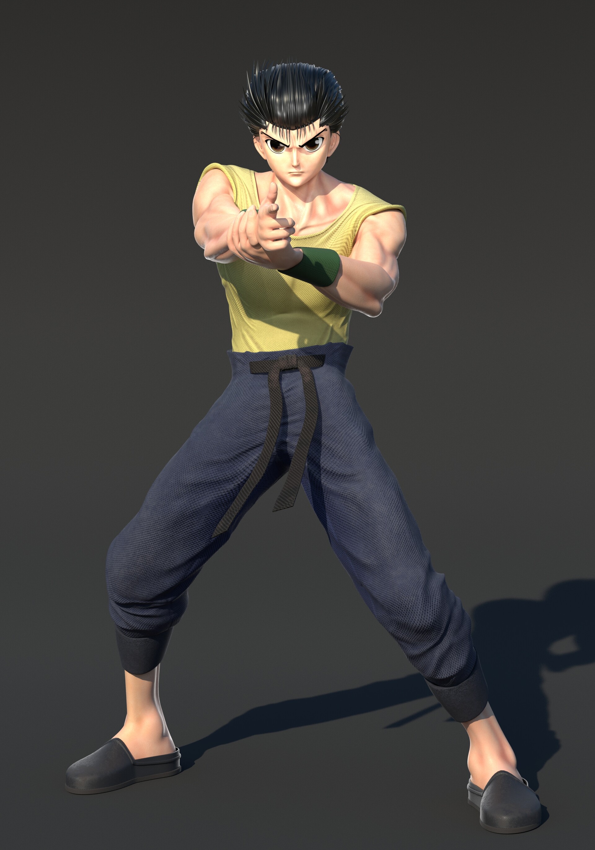 ArtStation - Yusuke Urameshi / Yu Yu Hakusho