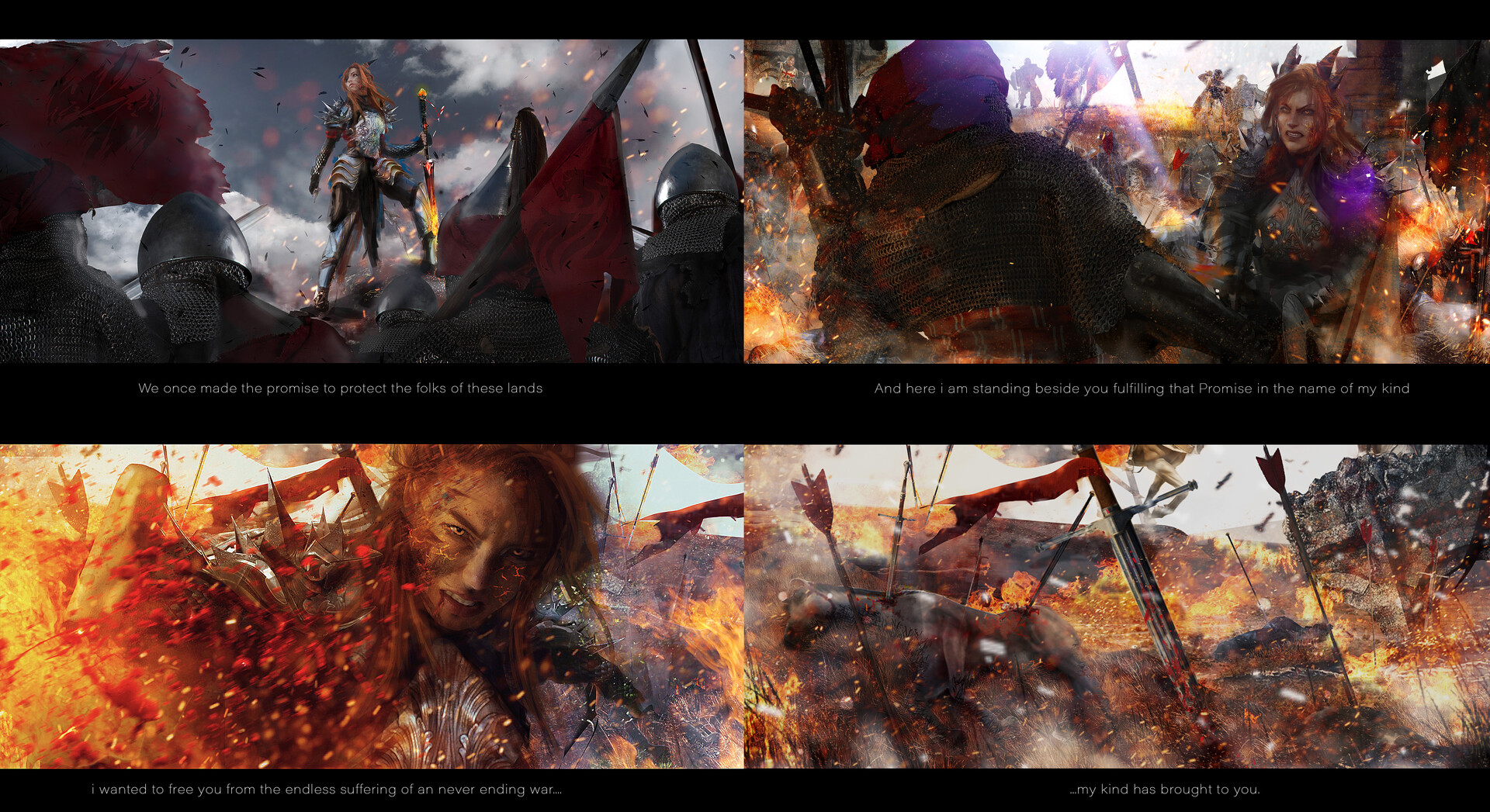 ArtStation - Courage - Storyboard