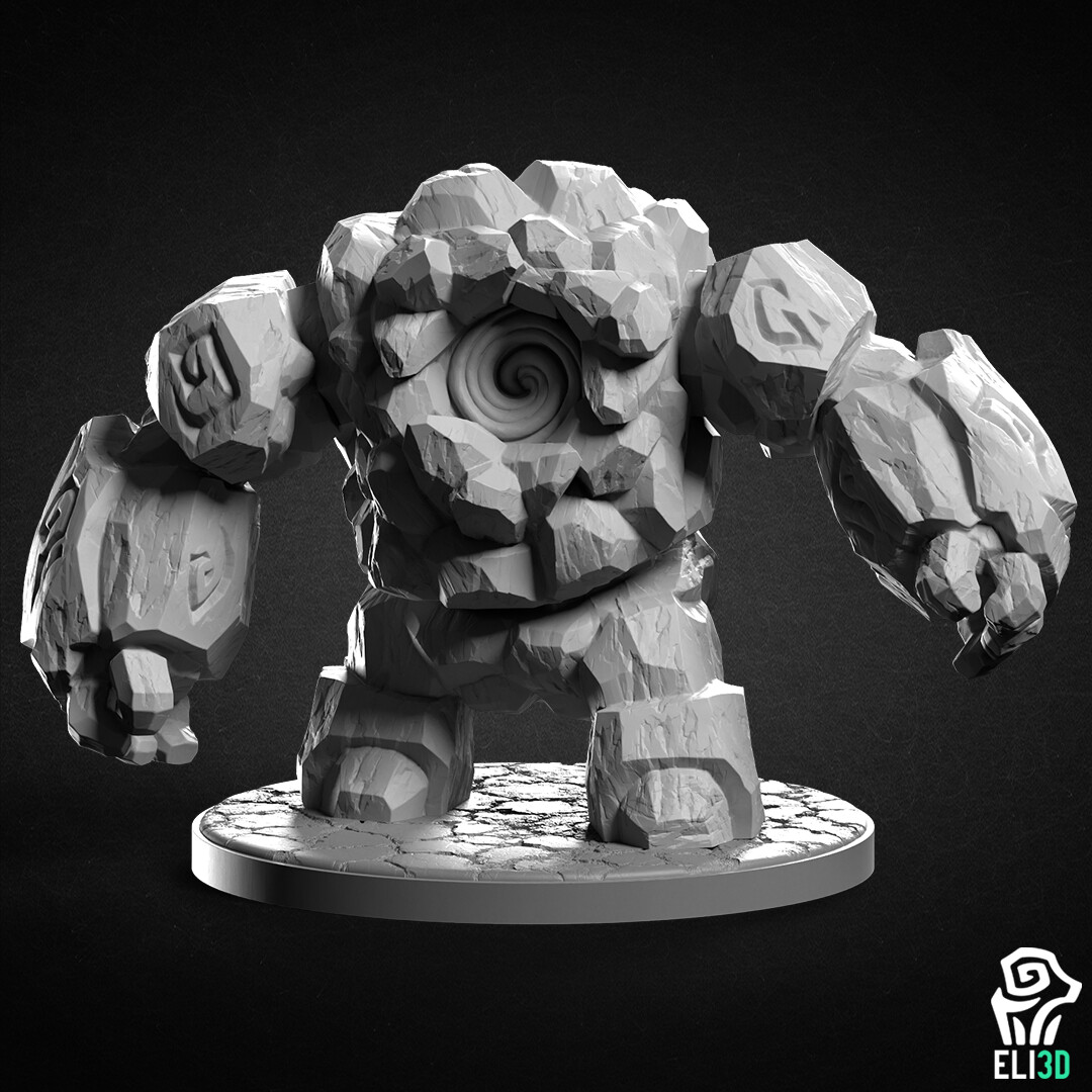 ArtStation - Rune Golem