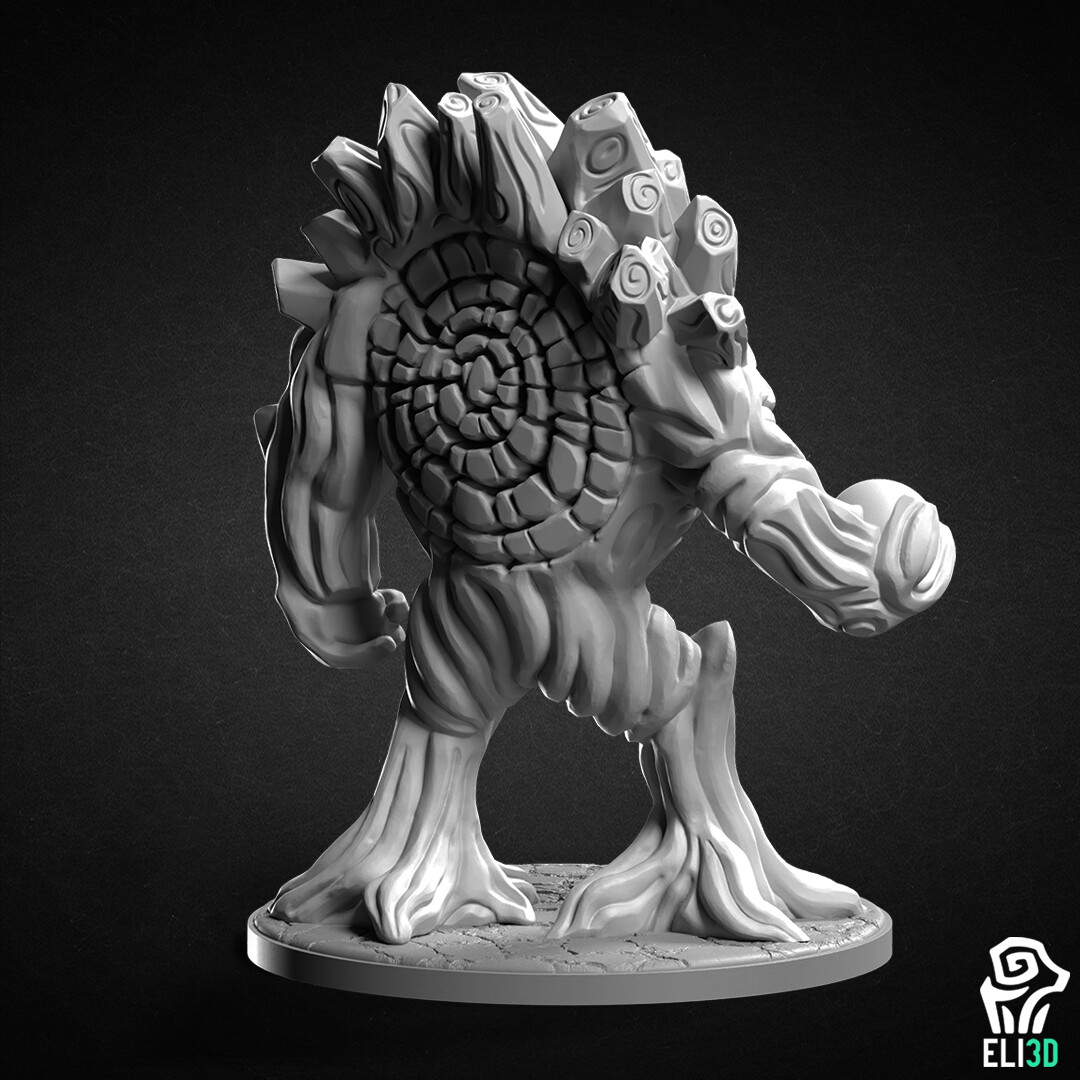 eli3D - Forest Golem
