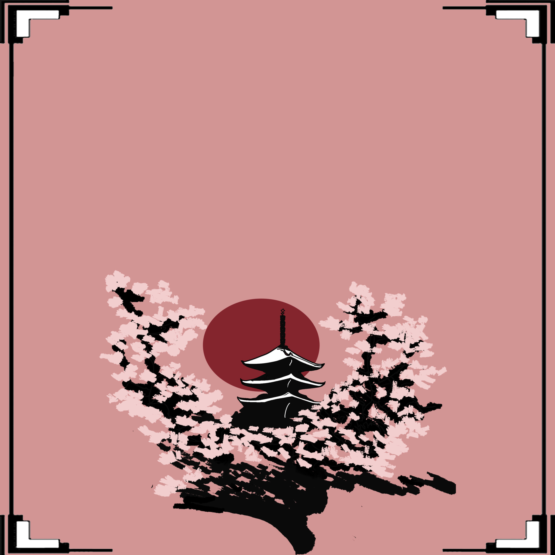 ArtStation - Samurai Themed game Pause menu Background UI