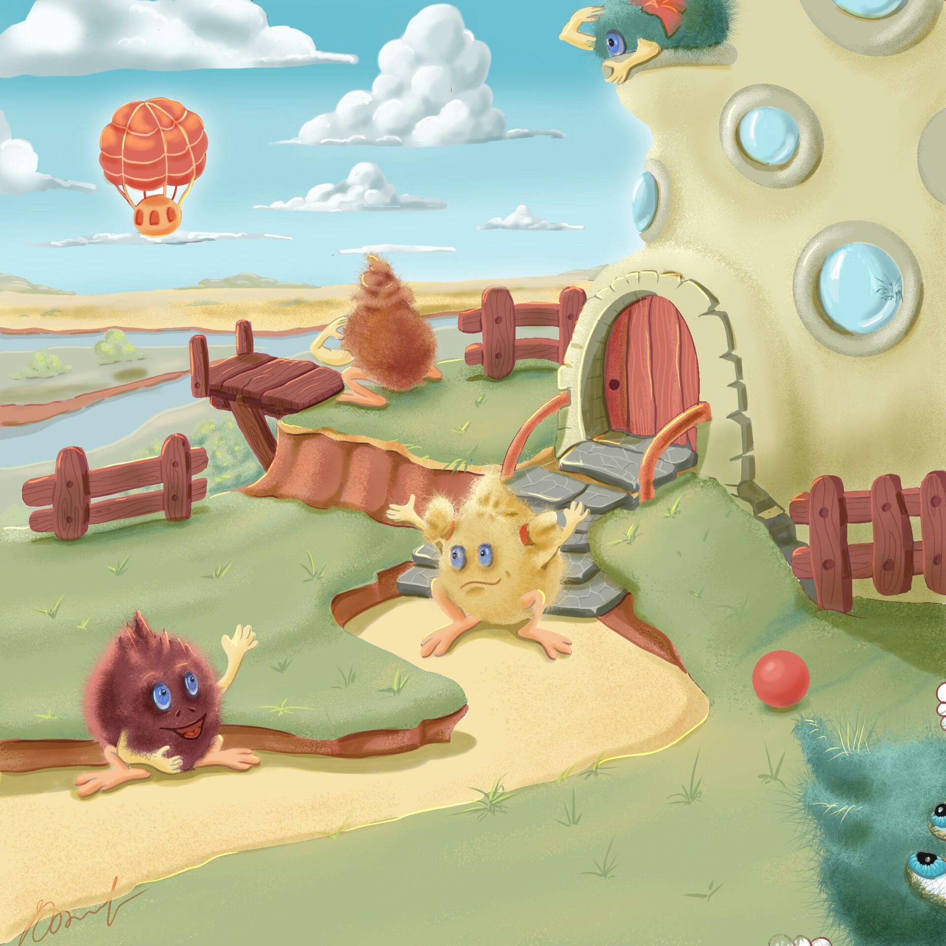 ArtStation - Luku vuki village