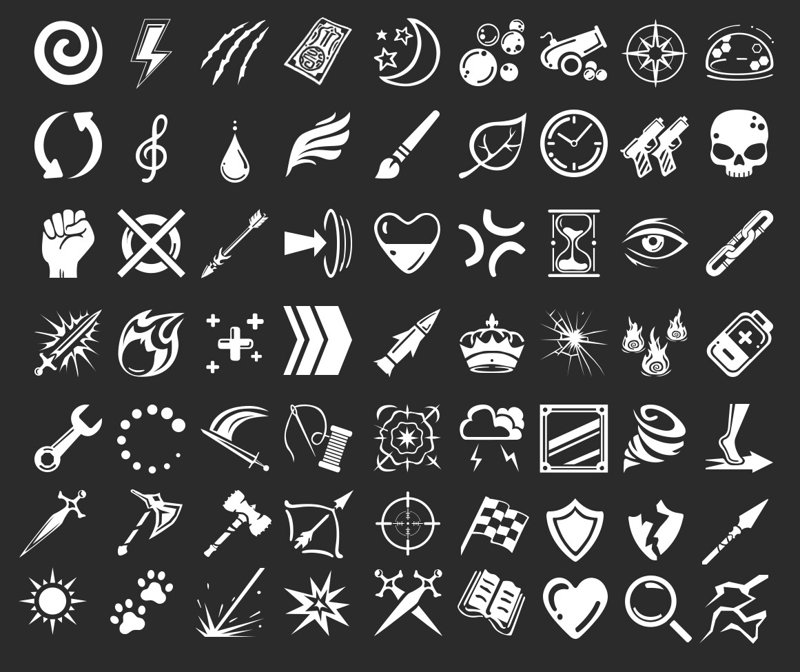 ArtStation - Vector Game Icons
