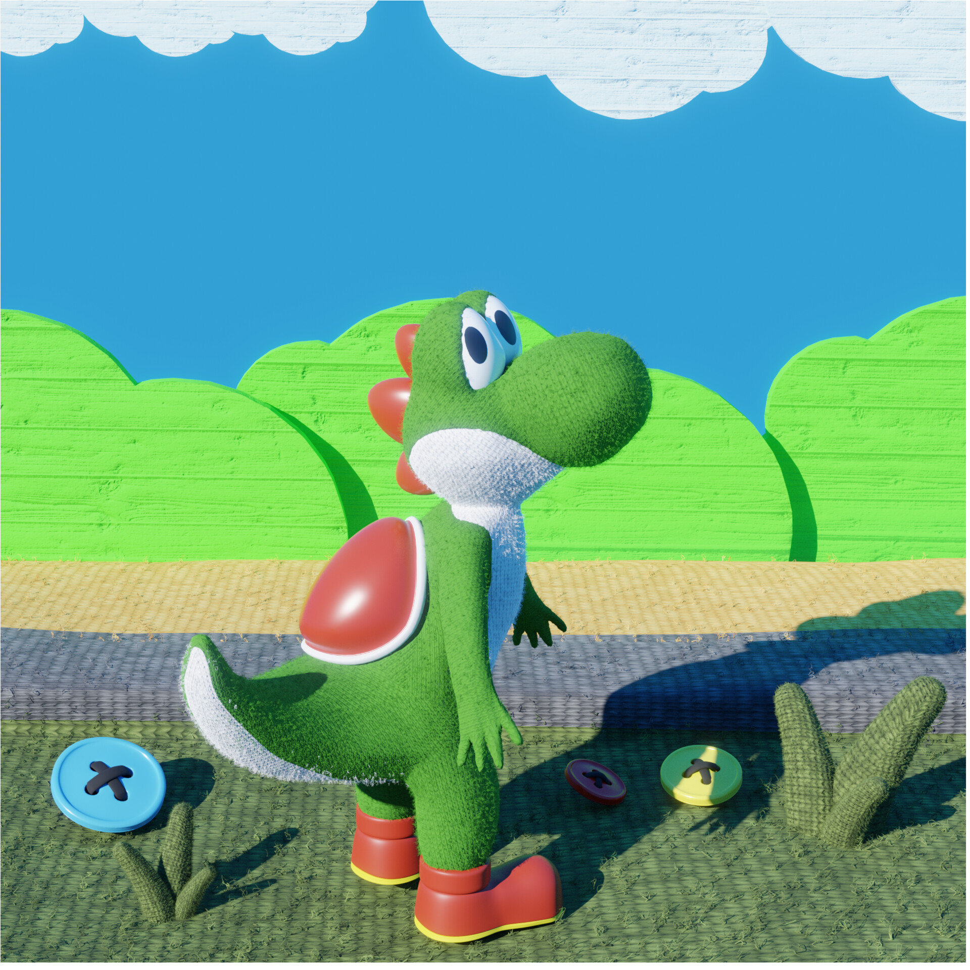 ArtStation - Wooly Yoshi