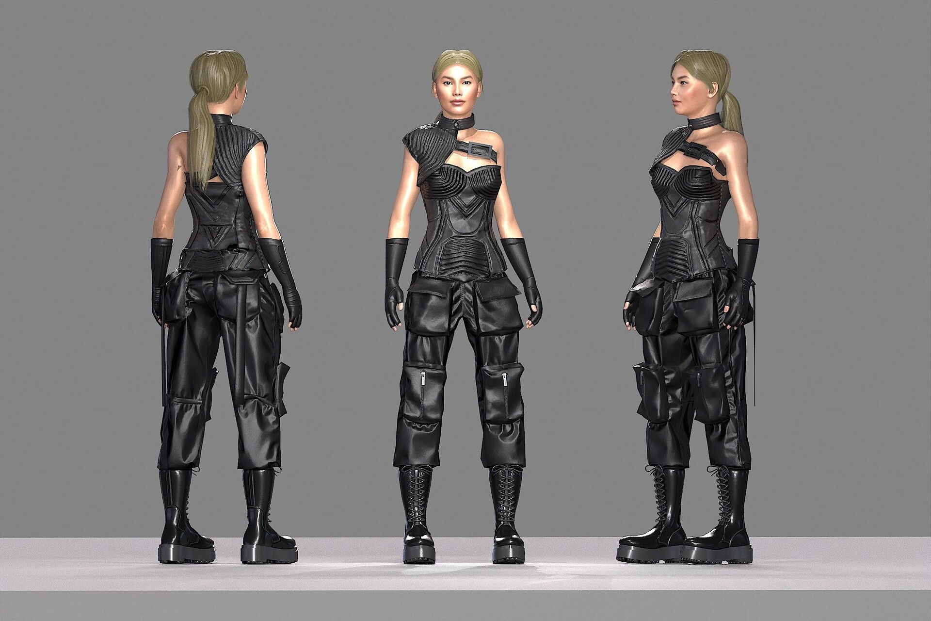 Female Game Character Models