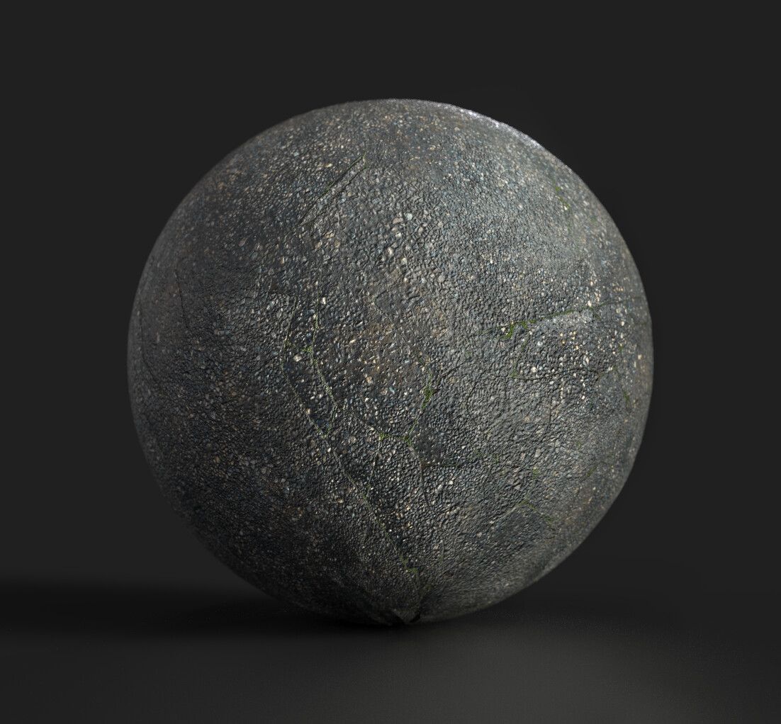ArtStation - Asphalt texture