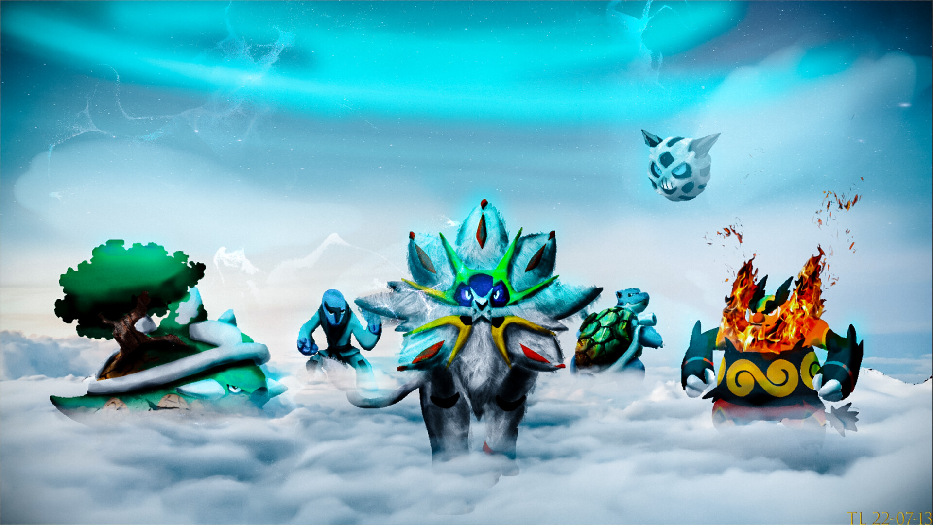 ArtStation - Own Pokémon Team