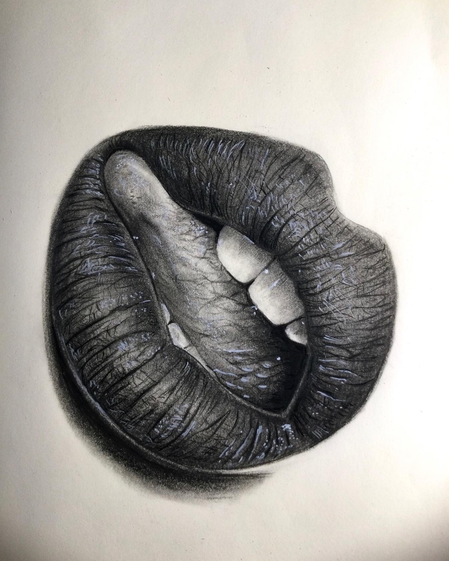 Realistic Drawings Of Mouths