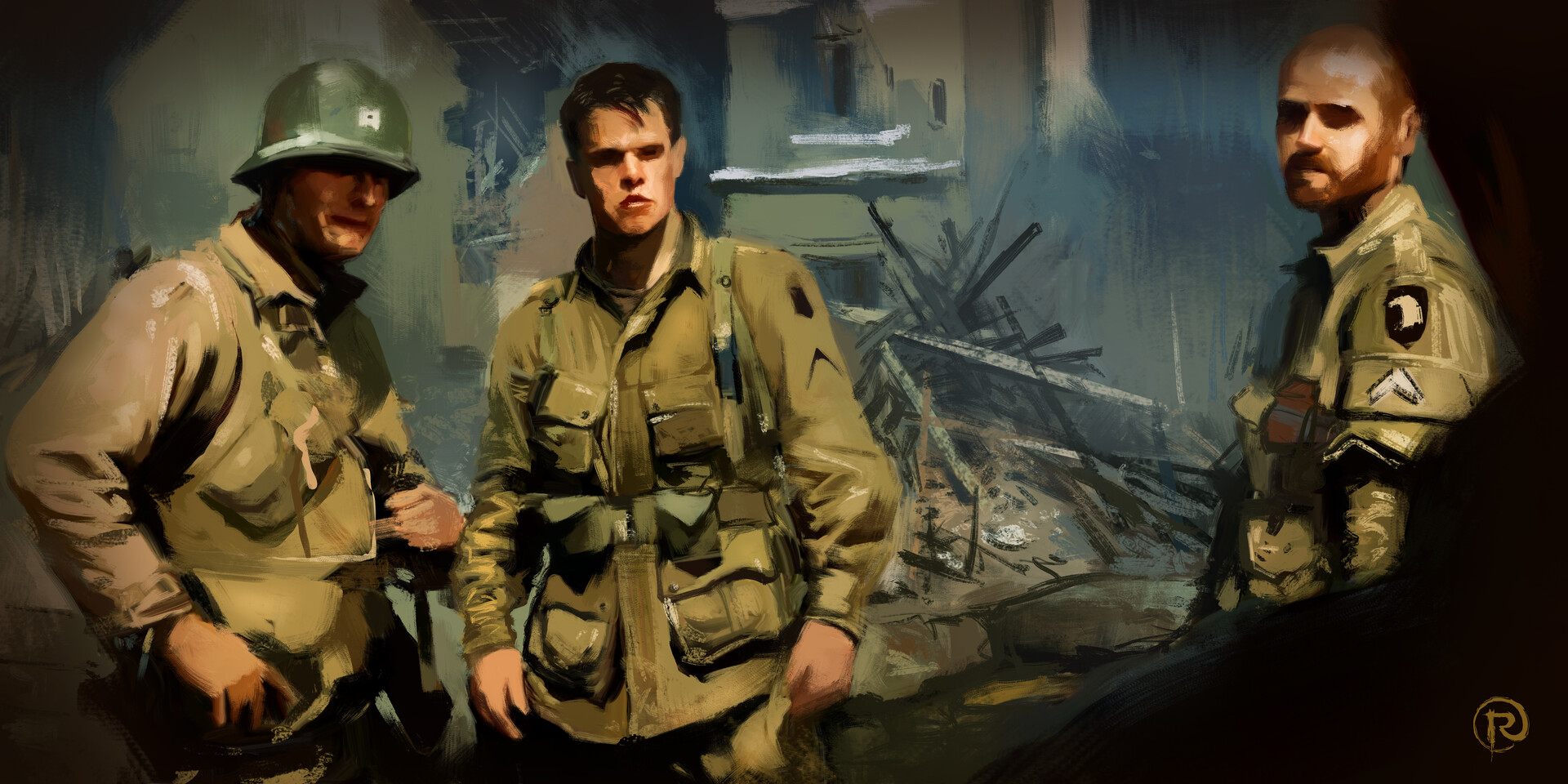 ArtStation - SAVING PRIVATE RYAN