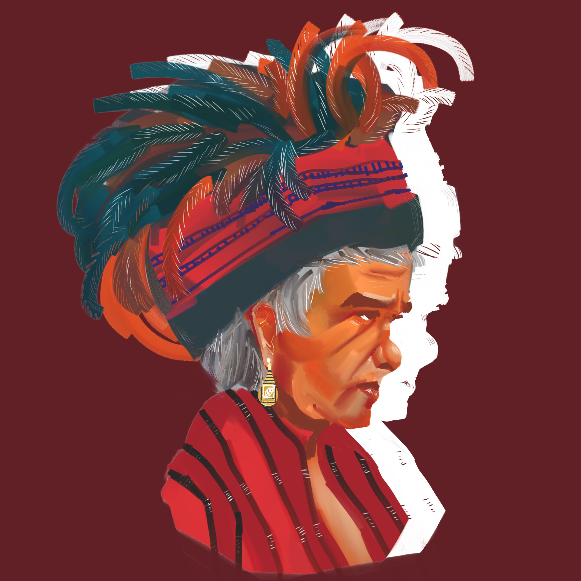 ArtStation - Cordillera Day Painting