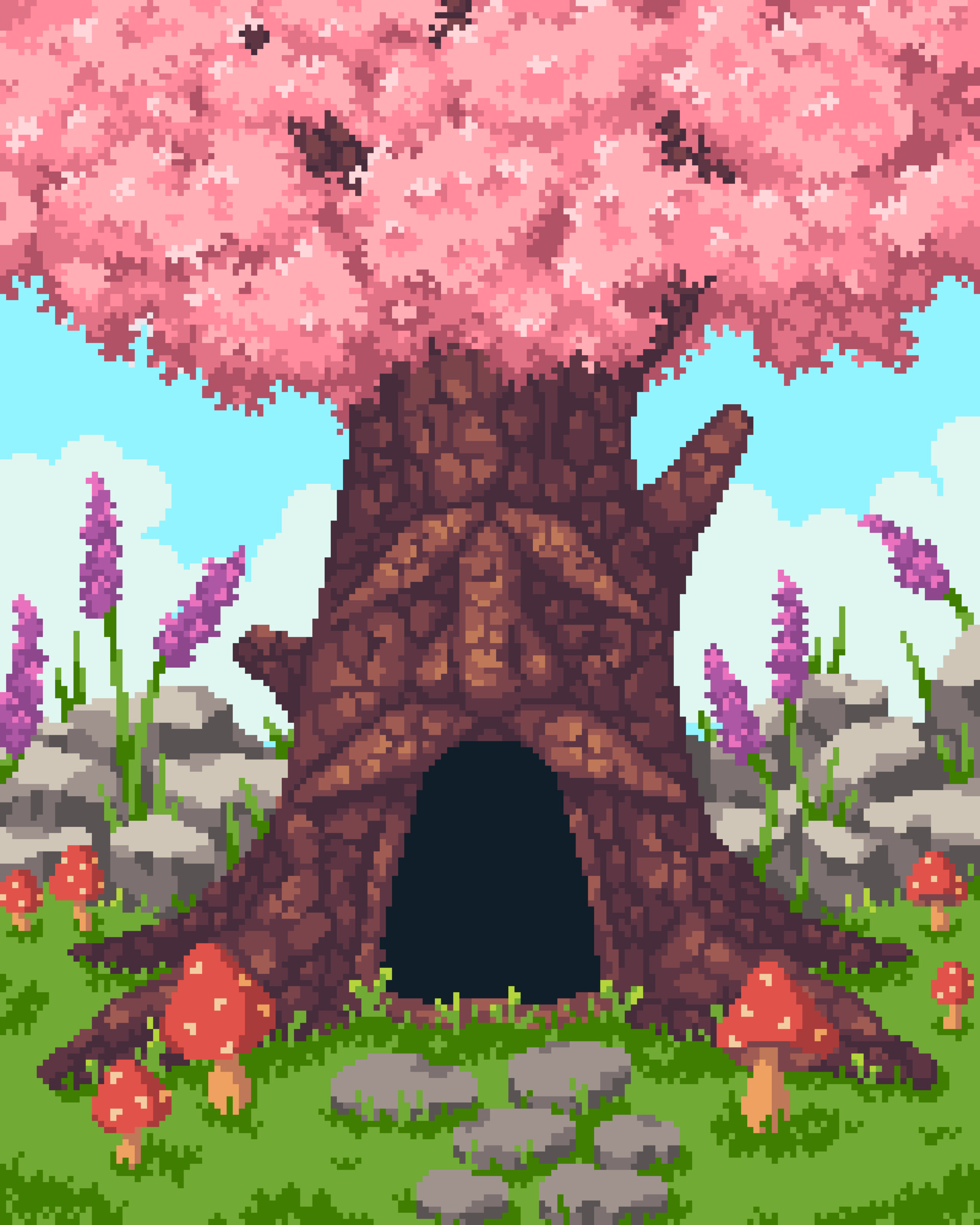 ArtStation - The Great Deku Tree