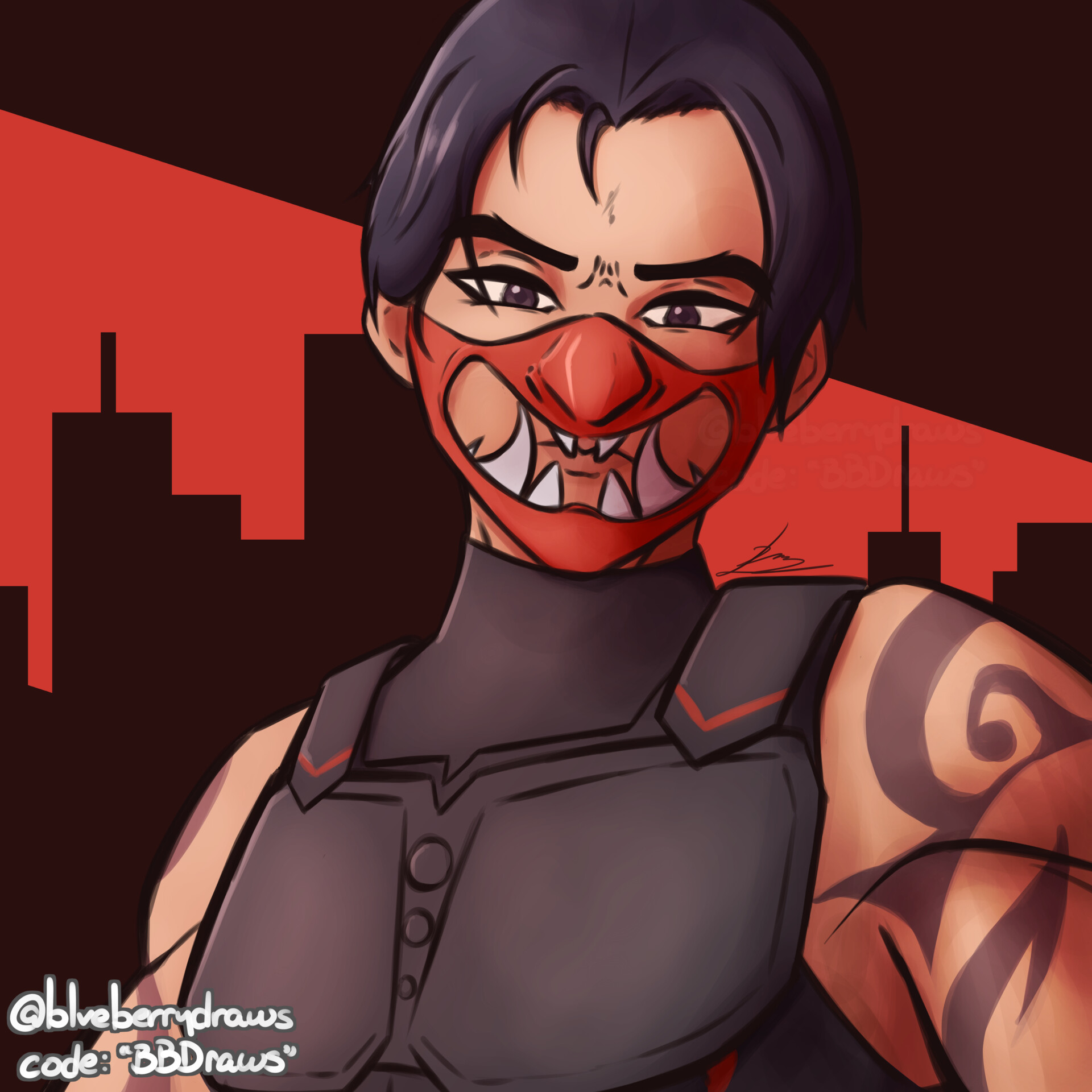 how to draw fire from fortnite