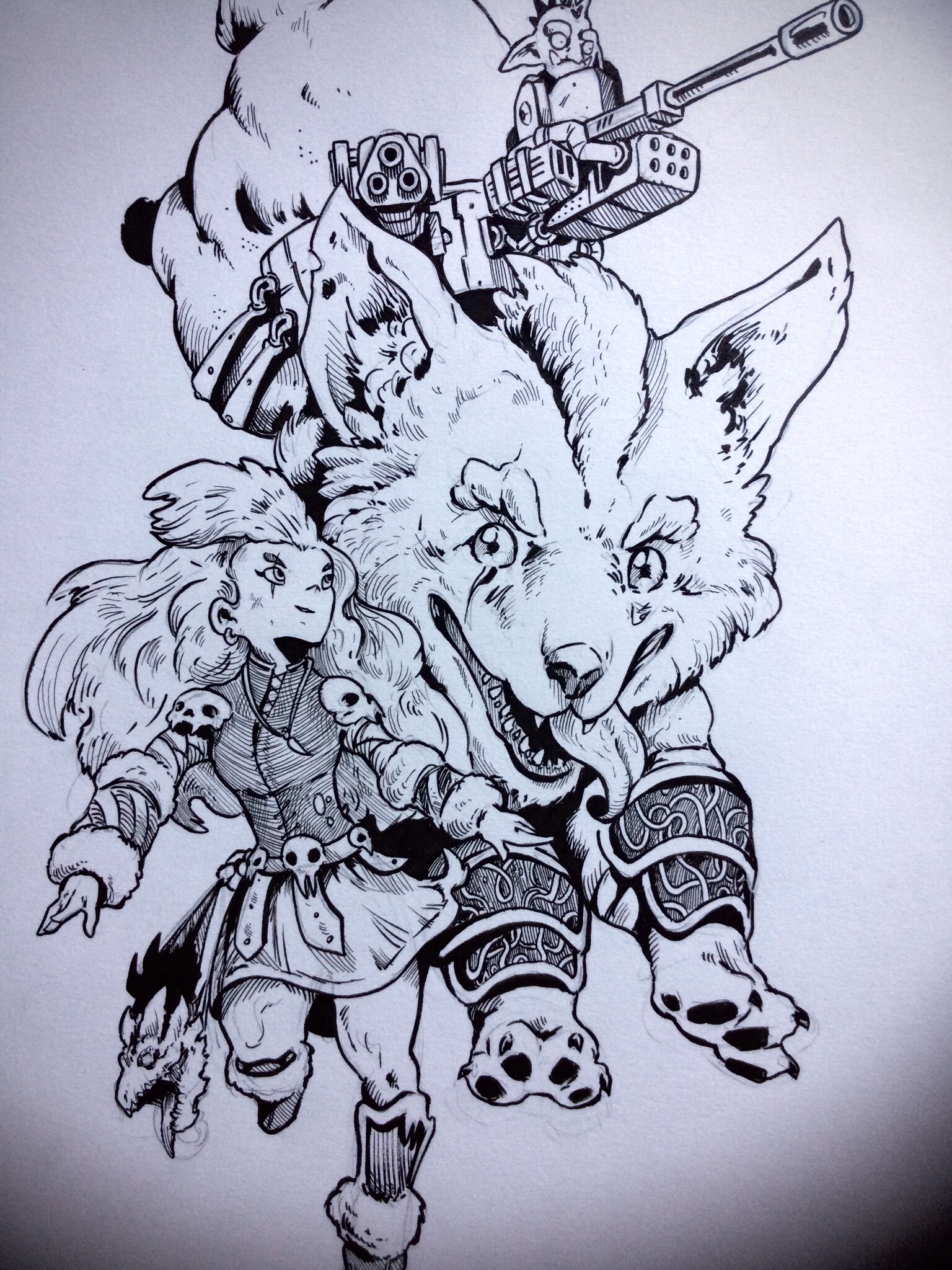 ArtStation - Viking spirit