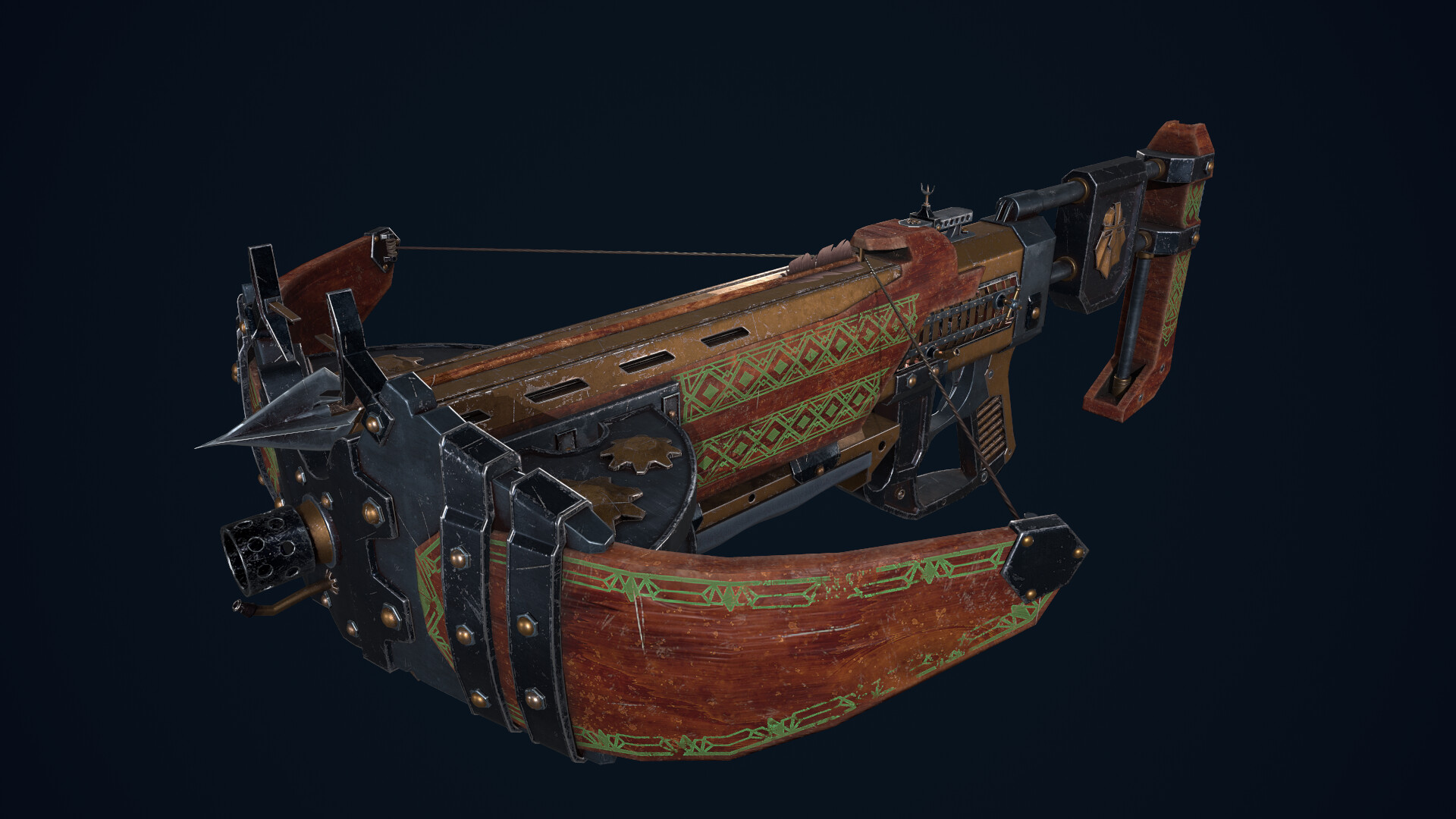 ArtStation - Mechanical Crossbow