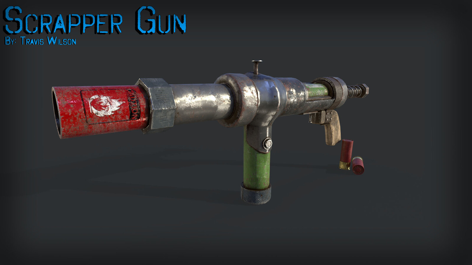 Travis Wilson - Scrap-Made Scatter Gun - Scrapper Gun