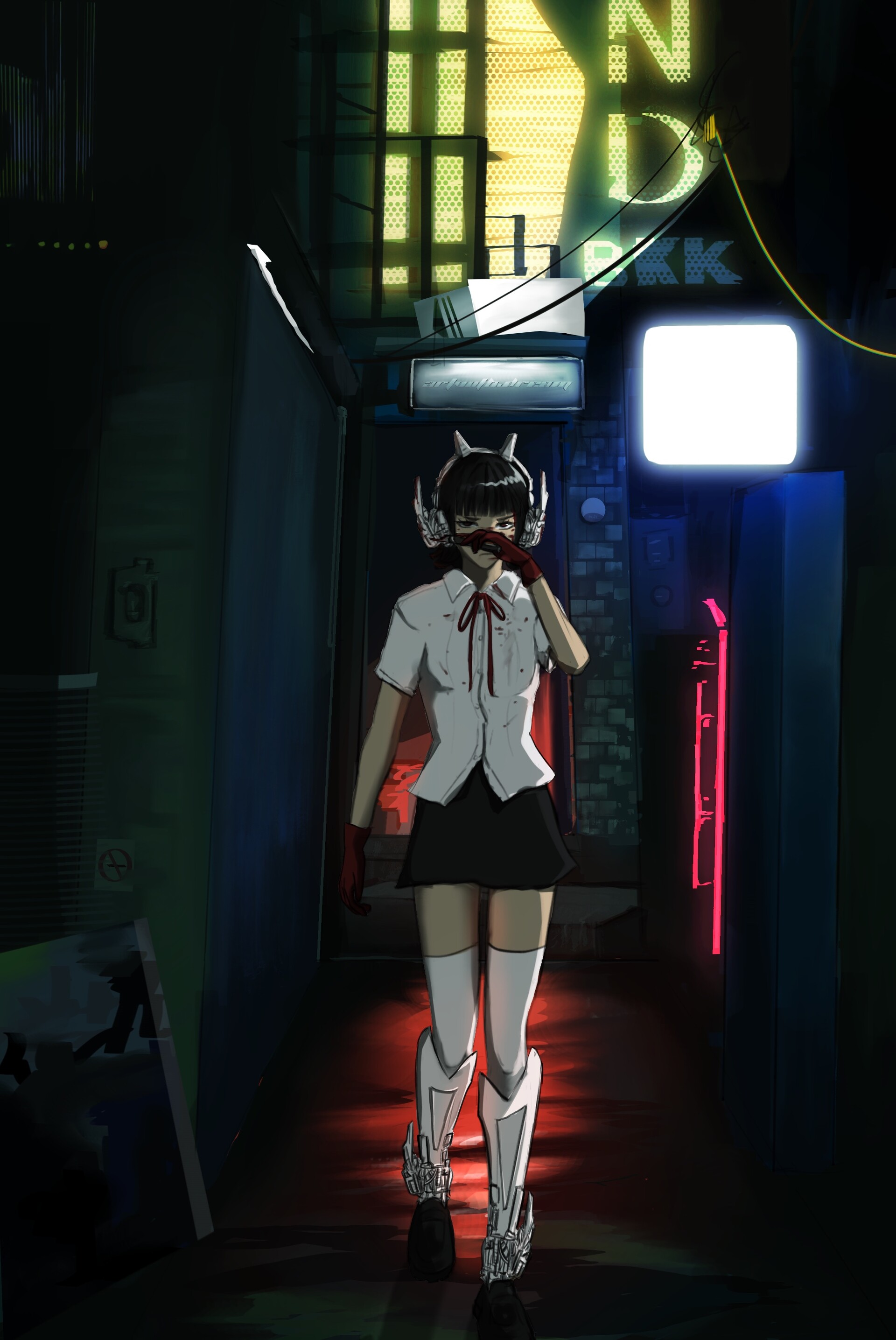 ArtStation - Mecha Girl