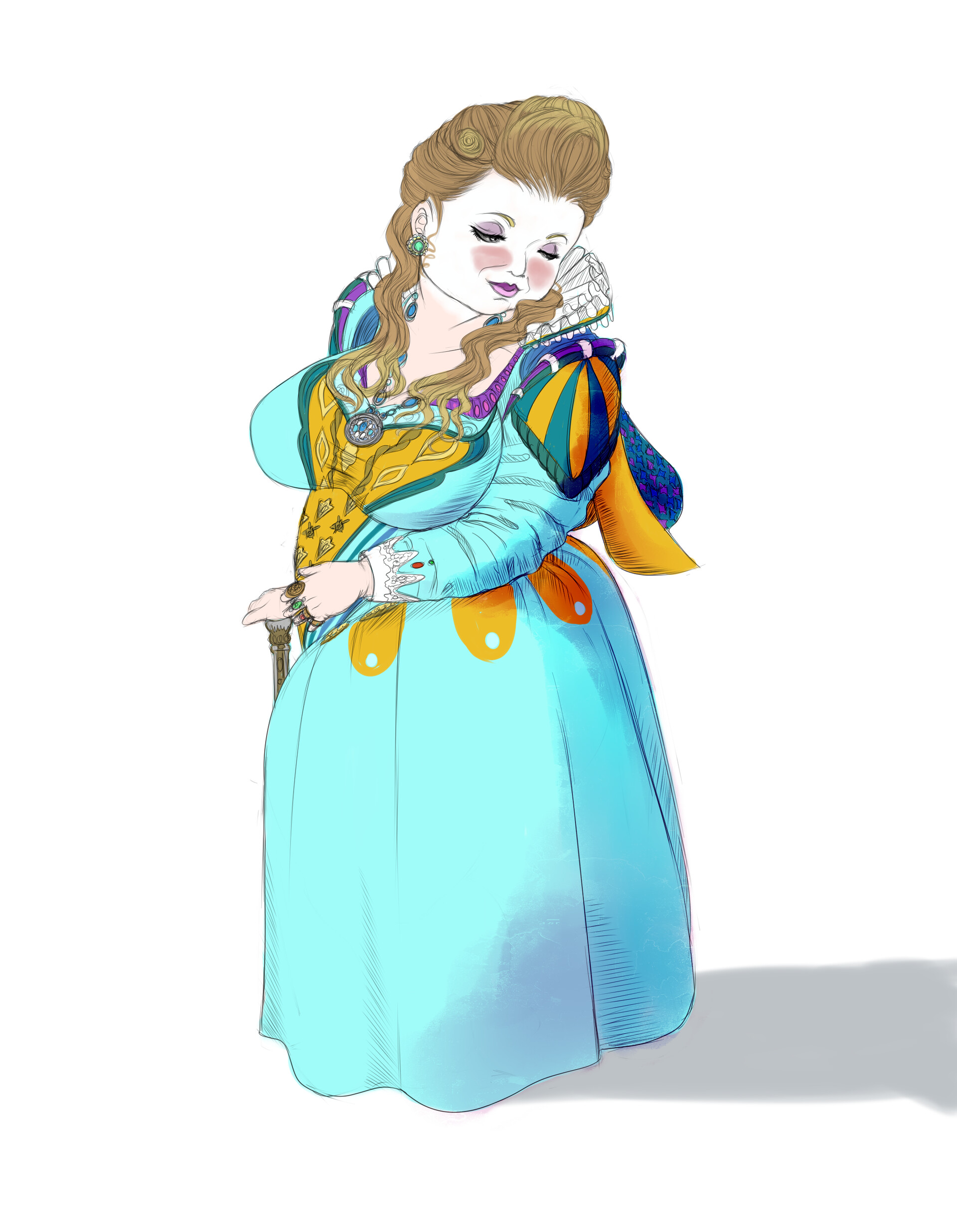 ArtStation - Decadent Lady design A
