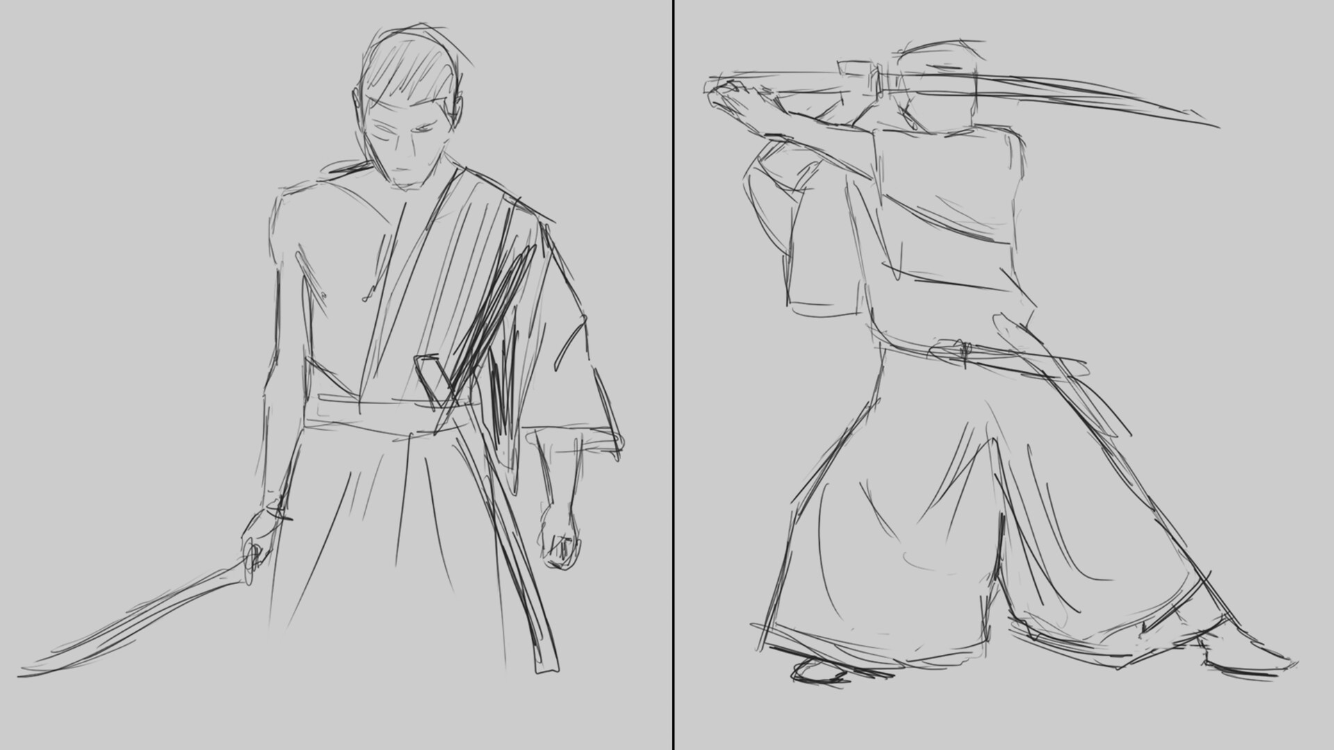 robert machin - 2D Art: figure sketches, a portrait, and some concept ...