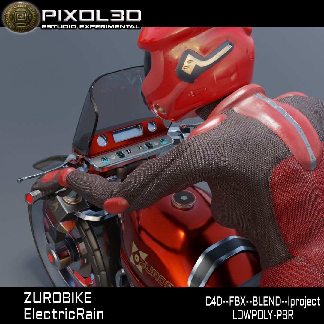 Alejandro Salazar - ZuroBike and Pilot -- retro electric motorcycle--