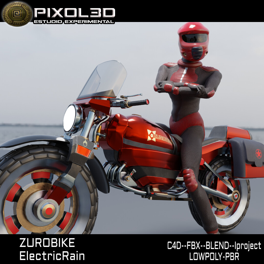 Alejandro Salazar - ZuroBike and Pilot -- retro electric motorcycle--