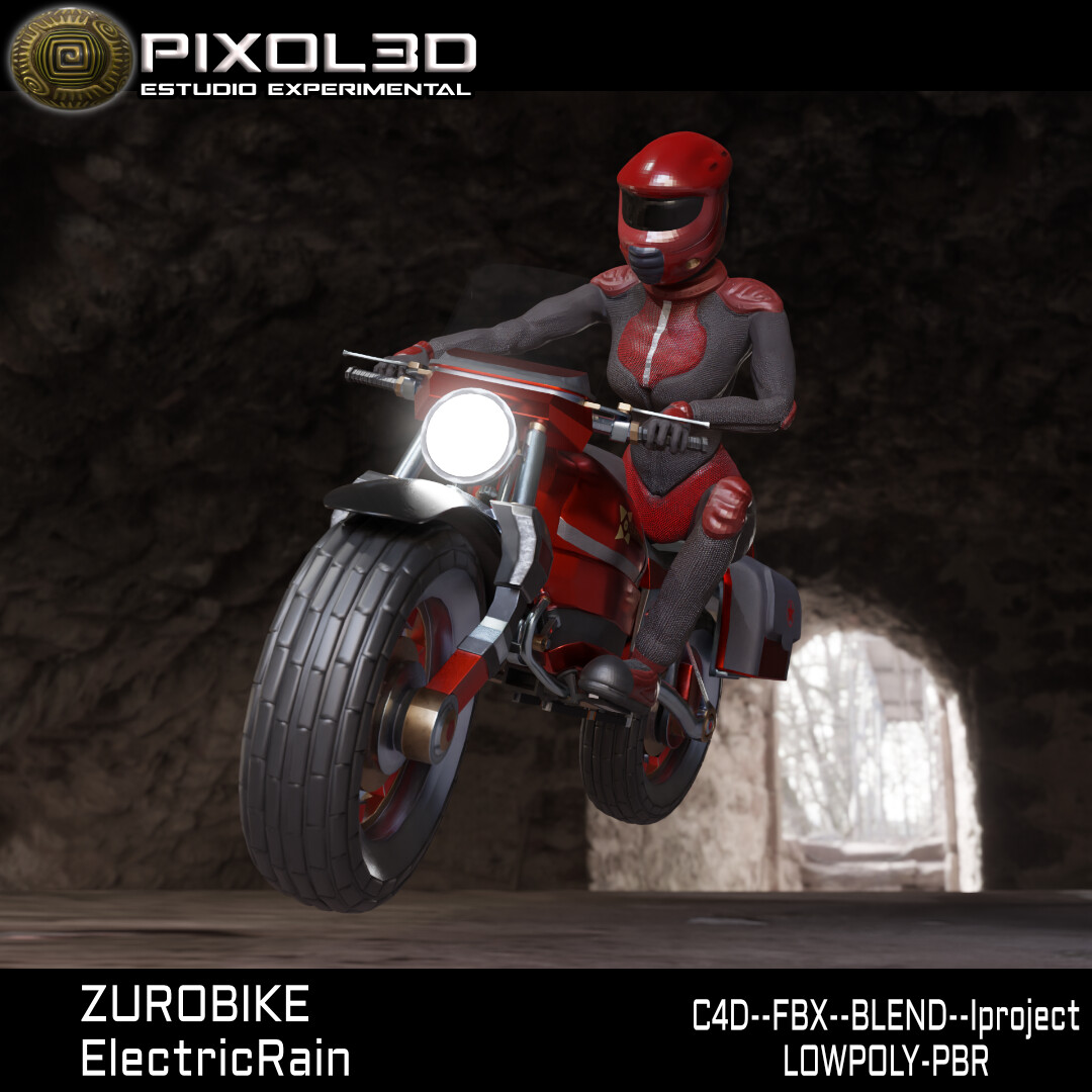 Alejandro Salazar - ZuroBike and Pilot -- retro electric motorcycle--