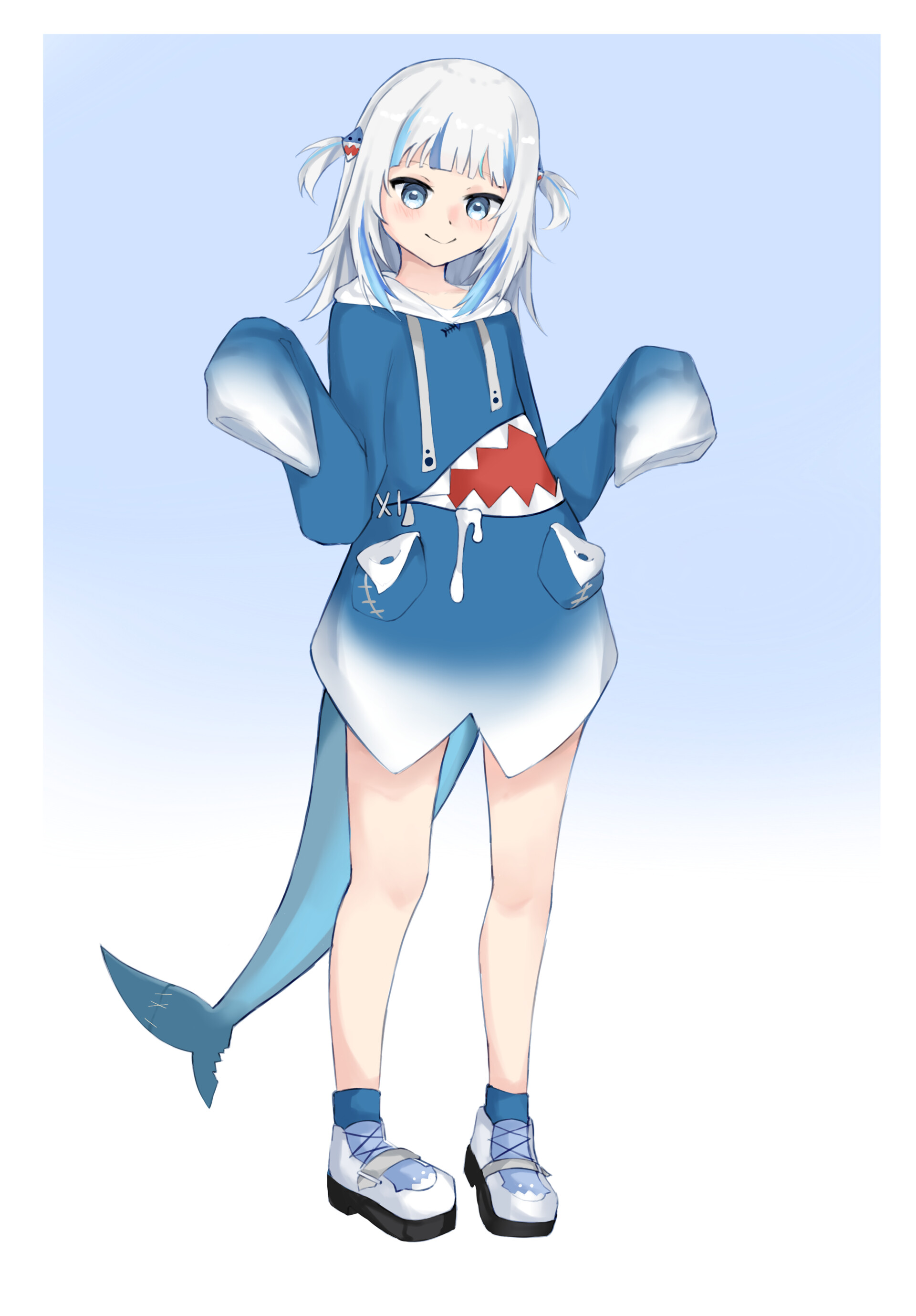 Sin - Gawr gura 3d model