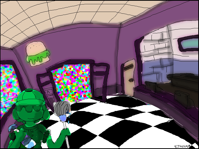 ArtStation - Janitor work at Slop & Slime