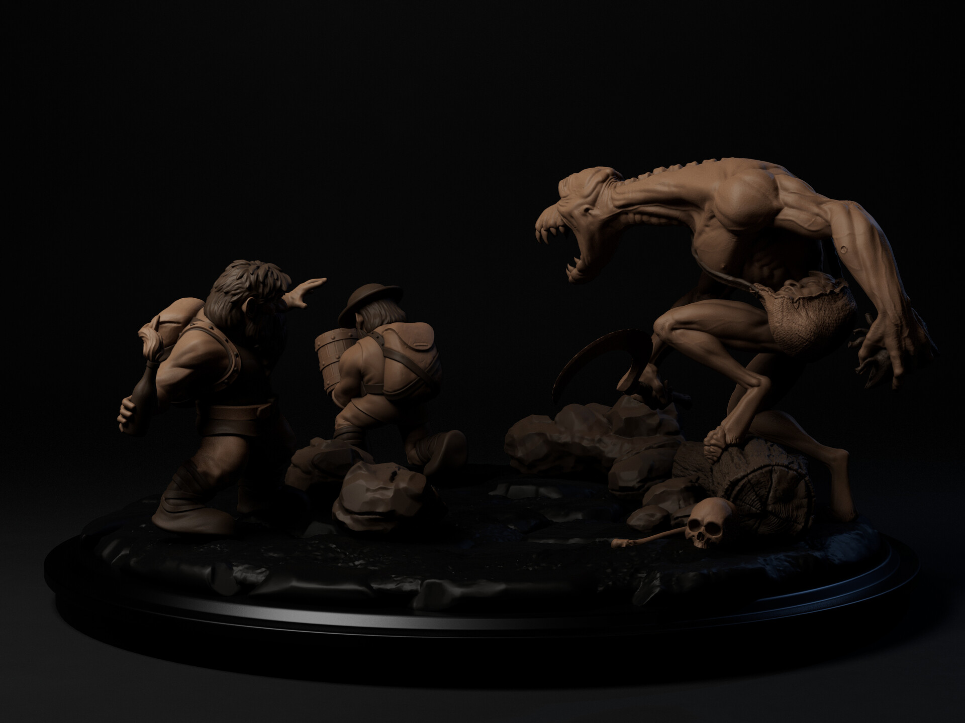 Fabio Leal - Fan Art - Ghoul - From Myth: The Fallen Lords