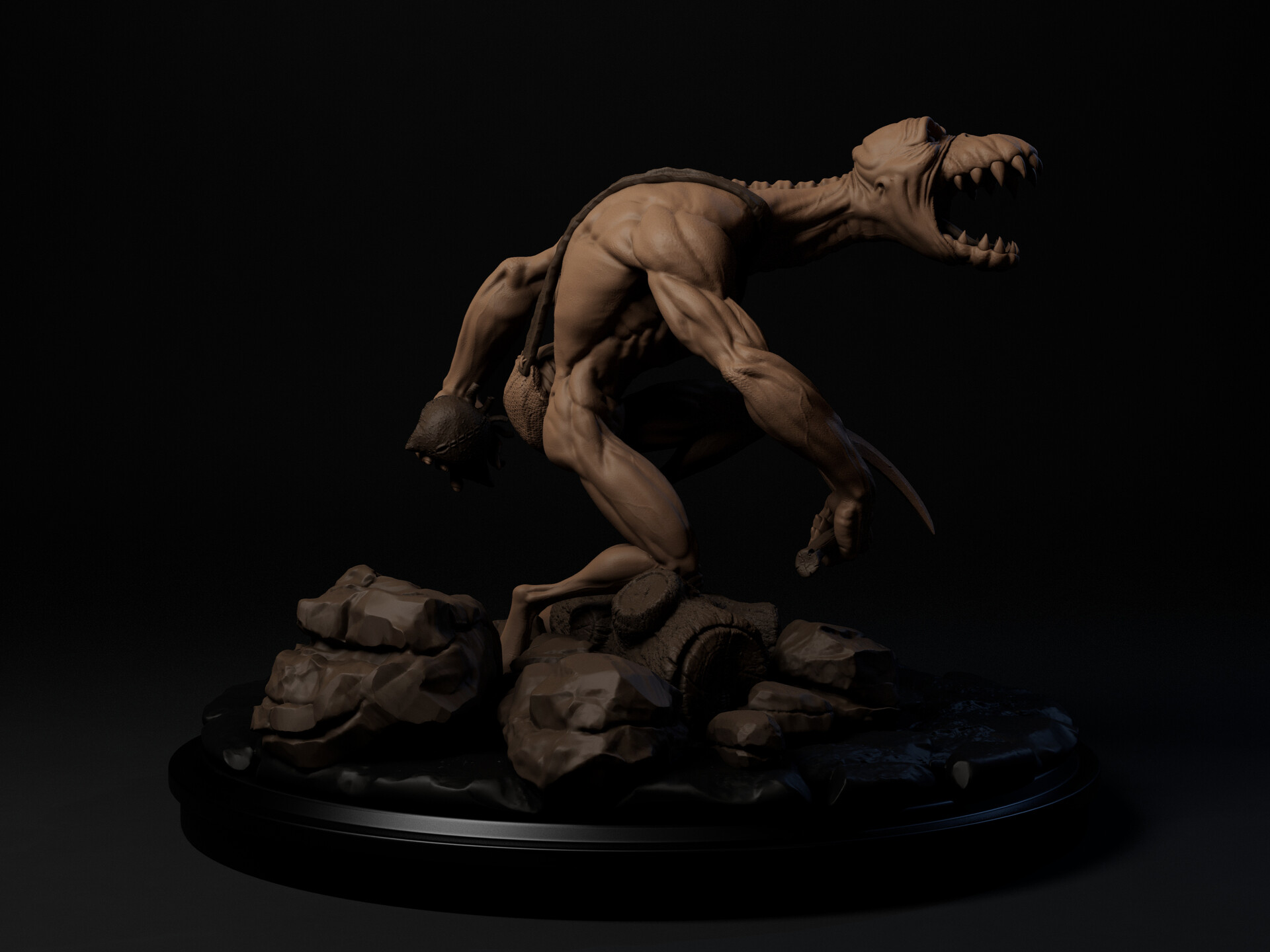 Fabio Leal - Fan Art - Ghoul - From Myth: The Fallen Lords