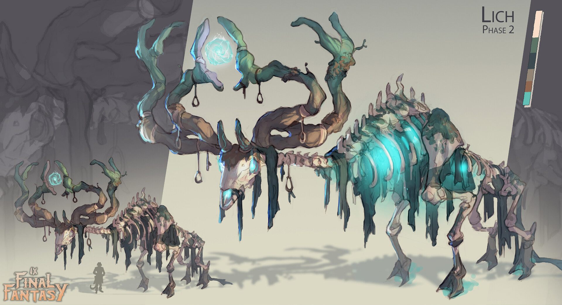 Carolina L. Berrus - Ruined King x Final Fantasy IX - The Lich (Boss ...