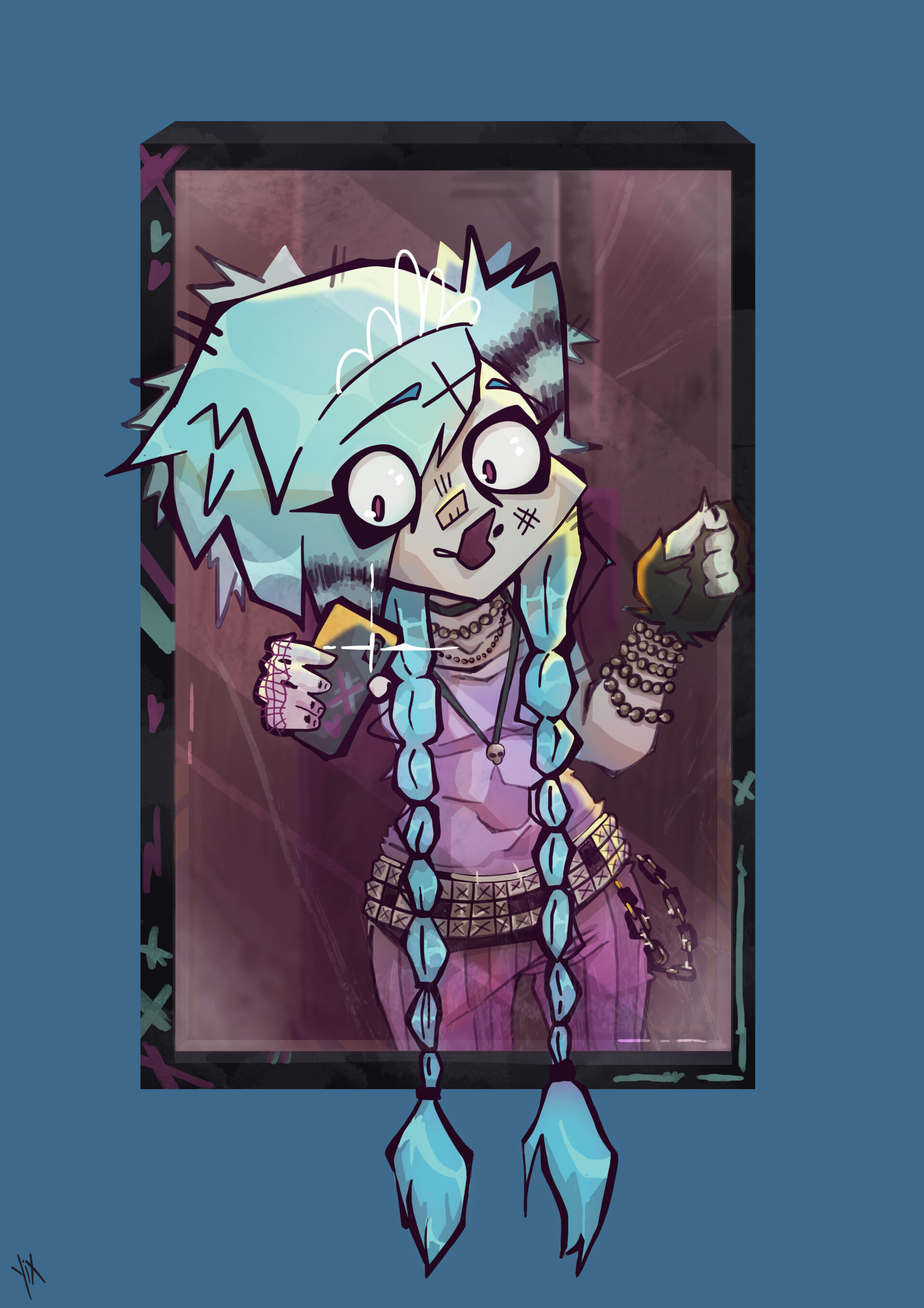 ArtStation - Scene/Emo Jinx from Arcane