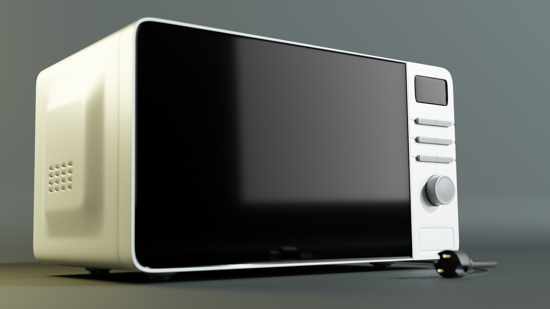 ArtStation - 3d Microwave