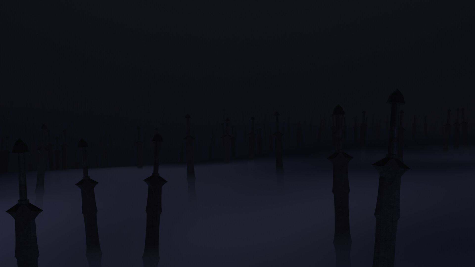 ArtStation - Swords in fog