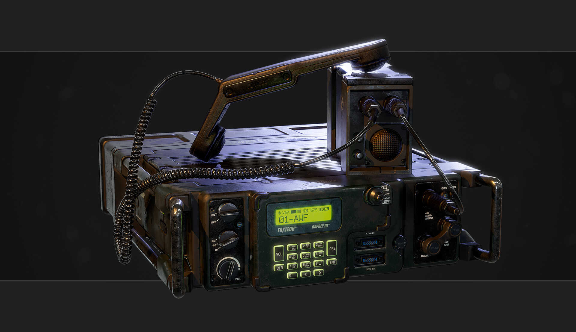 ArtStation - Military Radio