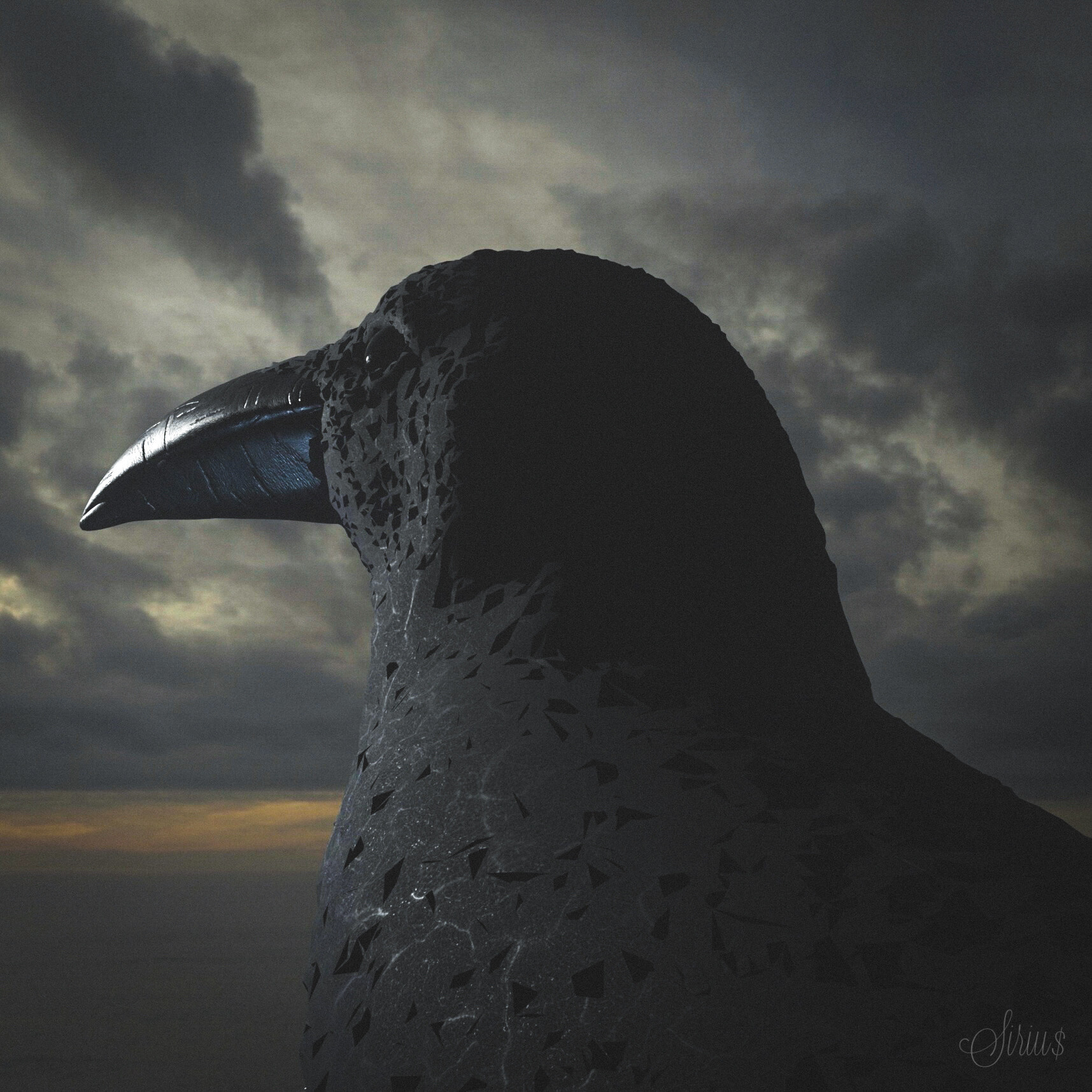 ArtStation - 🌙☁️🪶 Adobe medium VR sculpt.